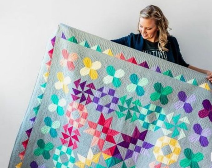 GLORIOUS DAWN Spectrum Quilt KIT by Myra Barnes Featuring Boundless ...