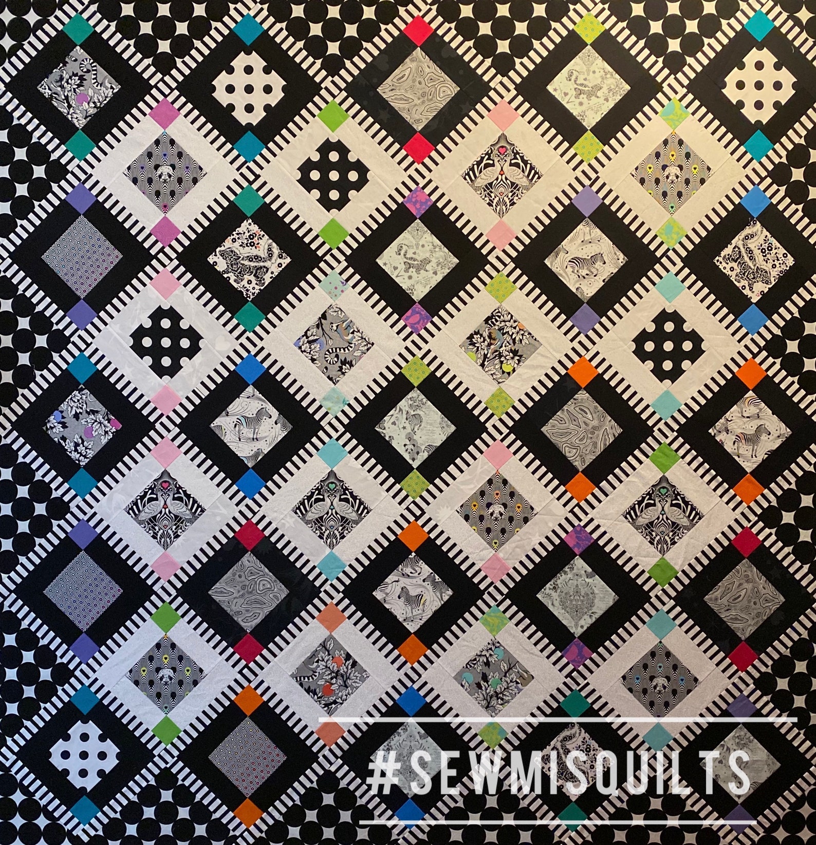 Modern Quilt Pattern PDF featuring Linework by Tula Pink | Etsy