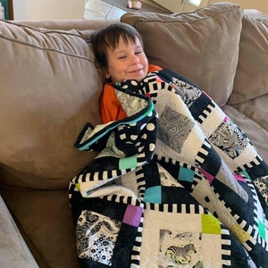 Modern Quilt Pattern PDF Featuring Linework by Tula Pink Download Disco ...