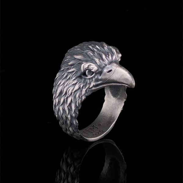 Male Eagle Ring - Etsy