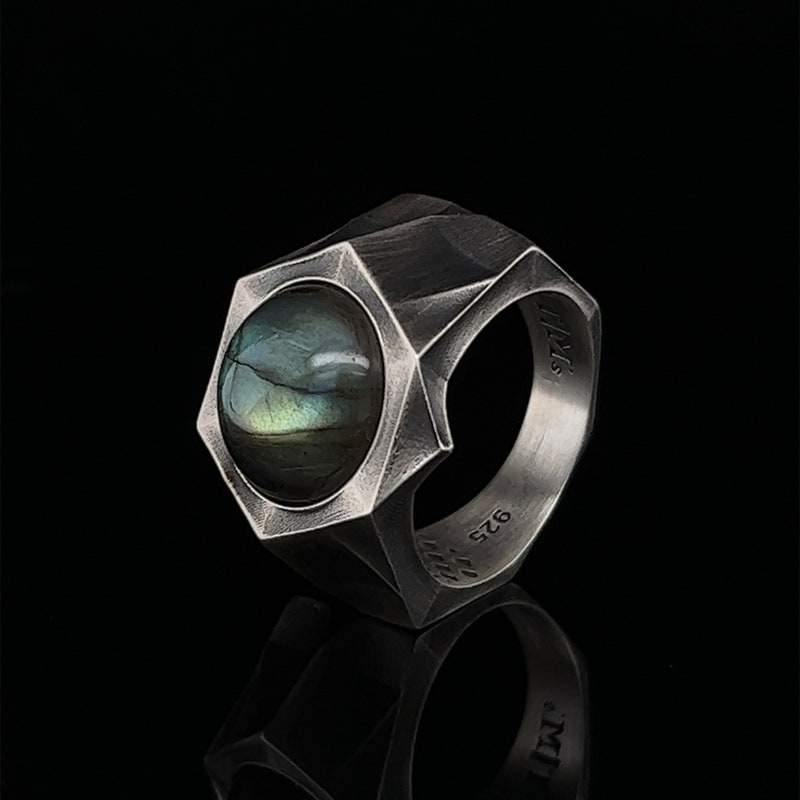Hexagon Ring - Etsy