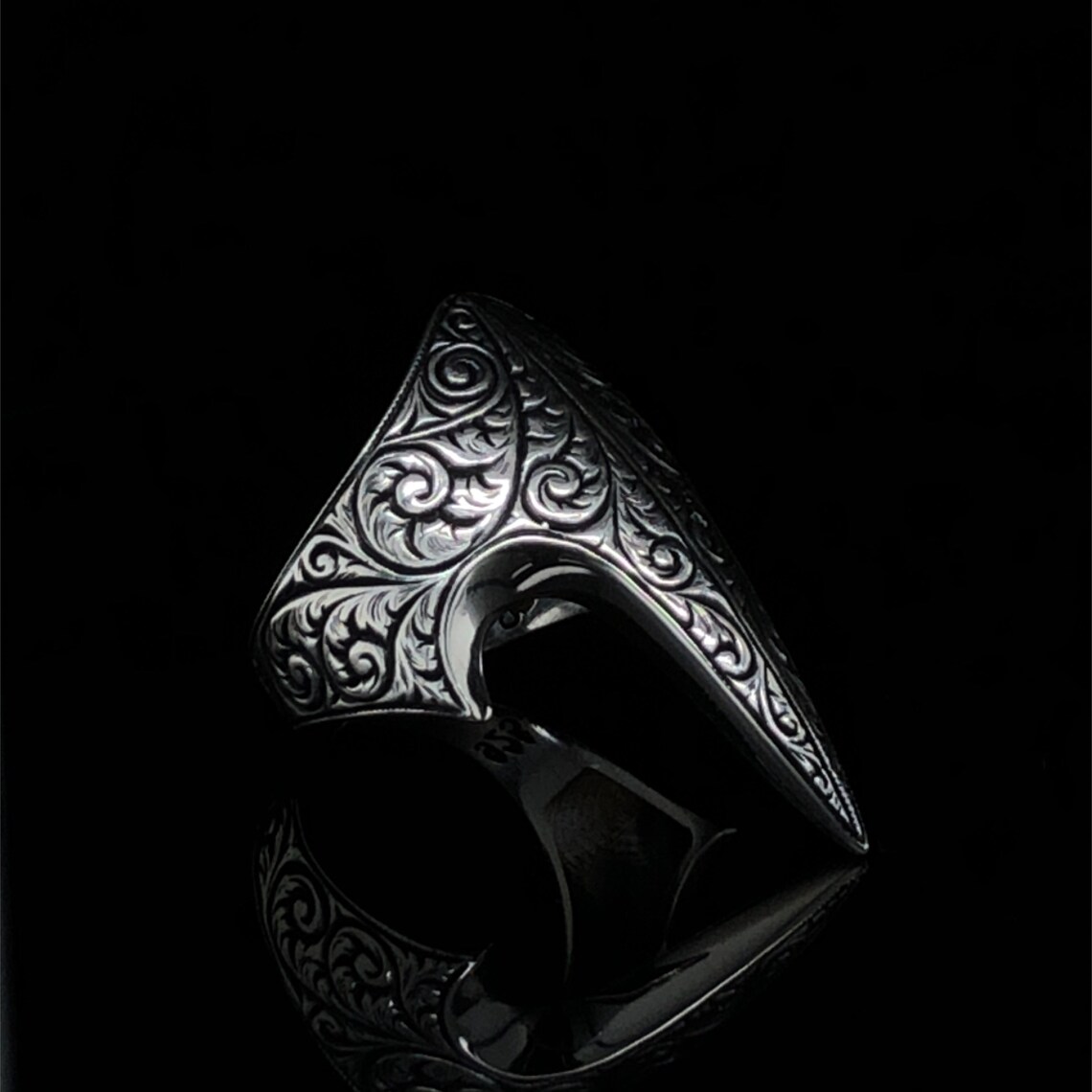 Men's Thumb Ring Norse Viking Large Band Ring Tribal | Etsy