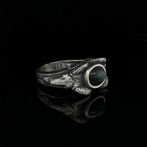 Head Ram Sterling Silver Ring, Ram Viking Ring, Animal Jewelry ...