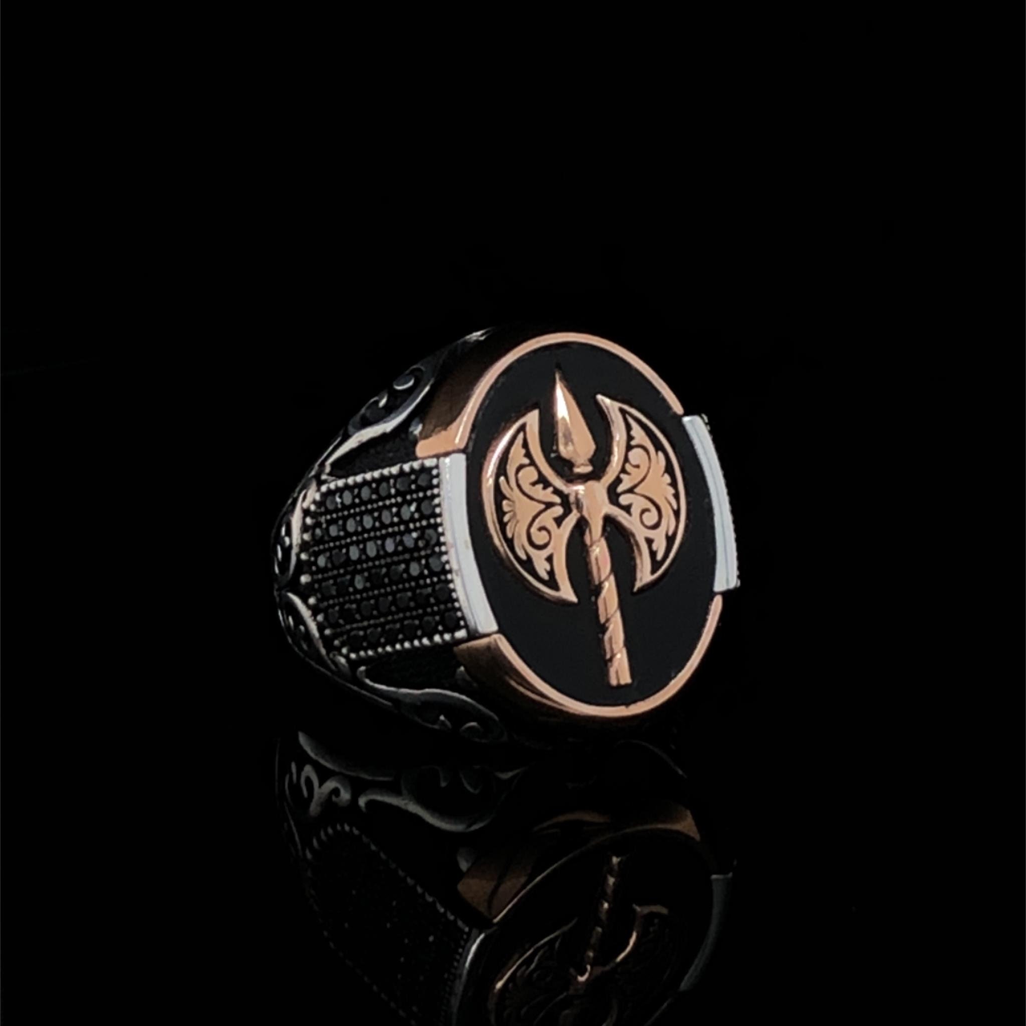 Antique Silver Men's Ring Vintage Rings for Men Ring | Etsy