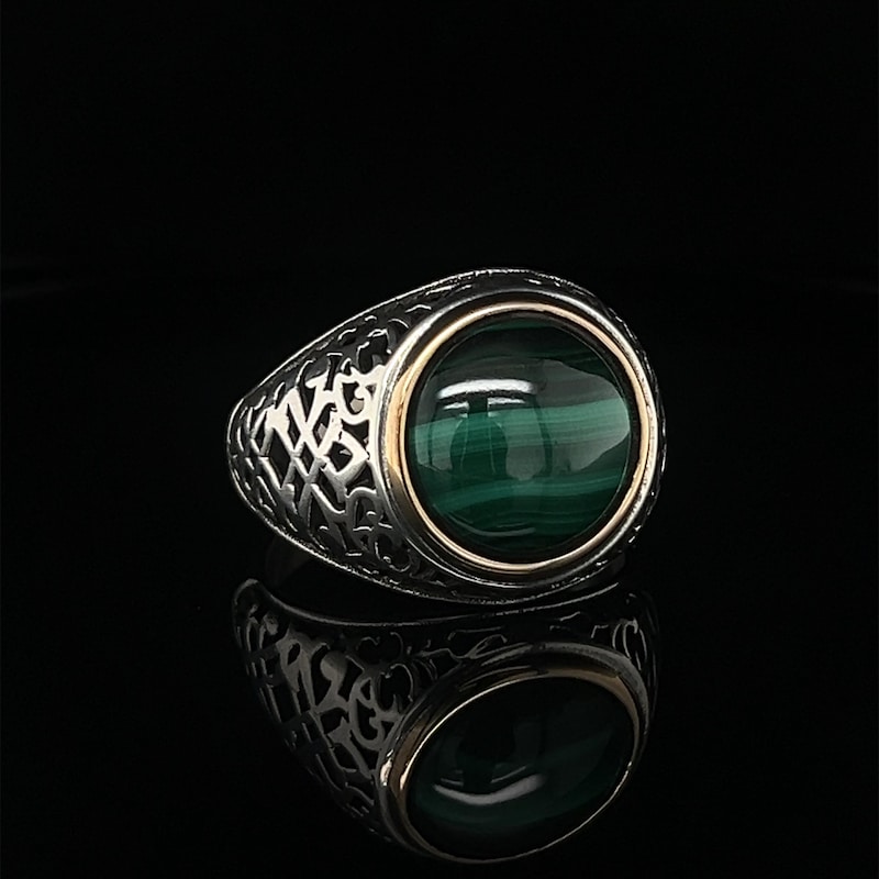 Mens Ring With Stone - Etsy