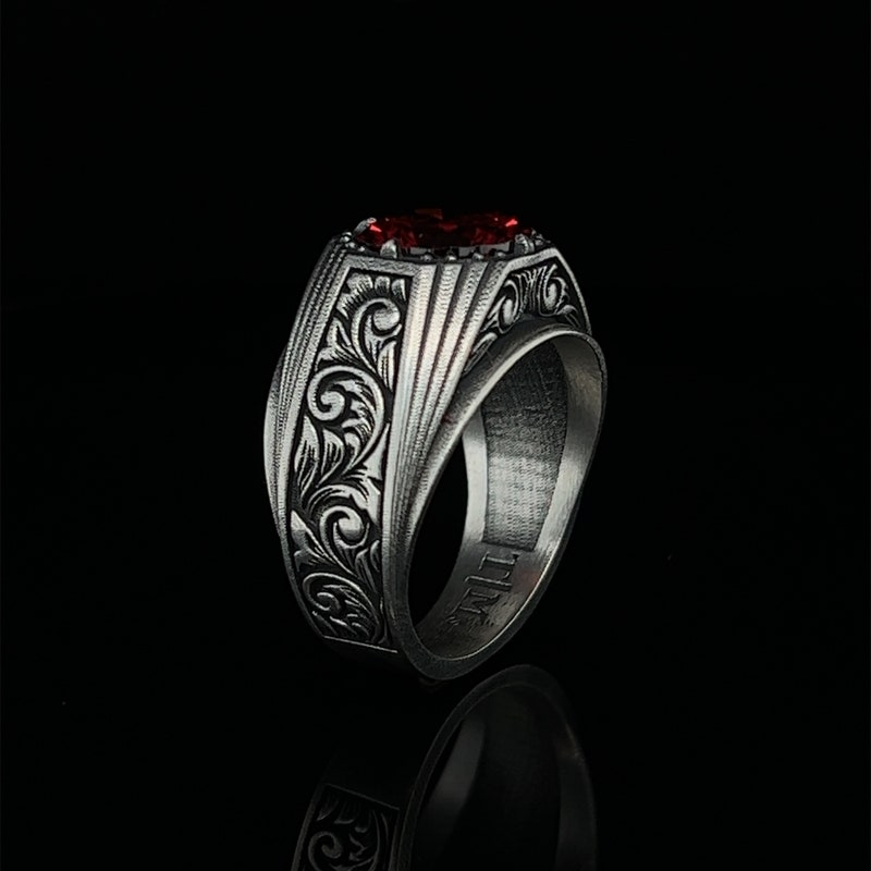 Vintage Mens Ring - Etsy