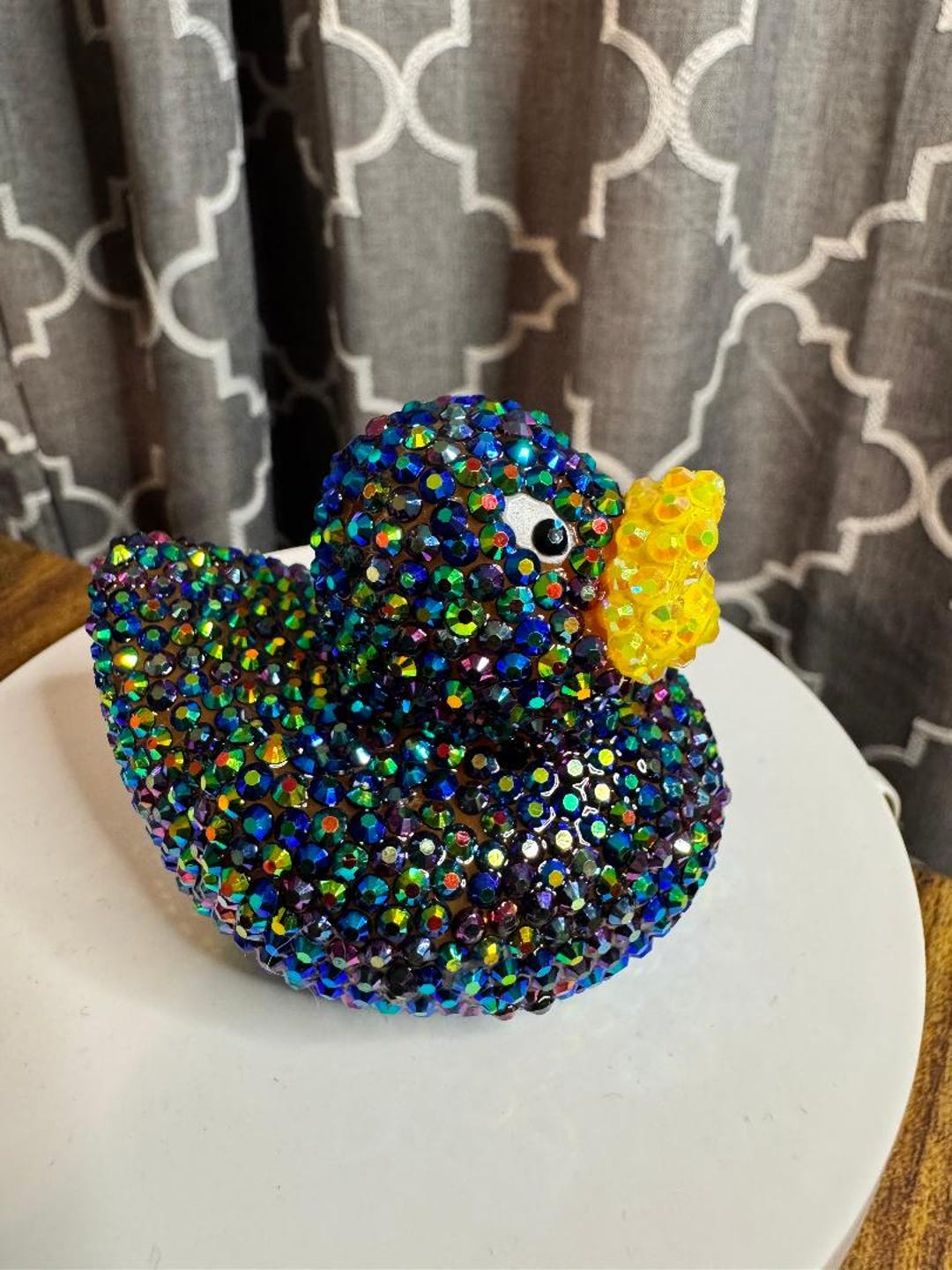 Bedazzled Iridescent Duck - Etsy
