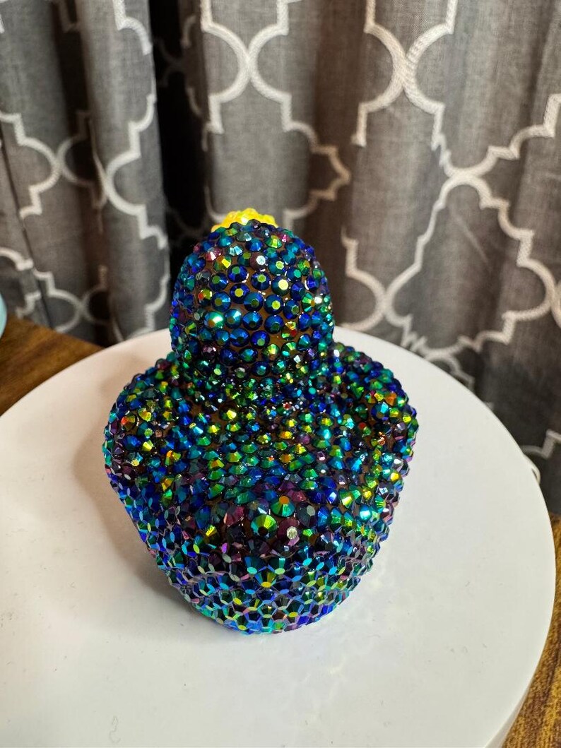 Bedazzled Iridescent Duck - Etsy