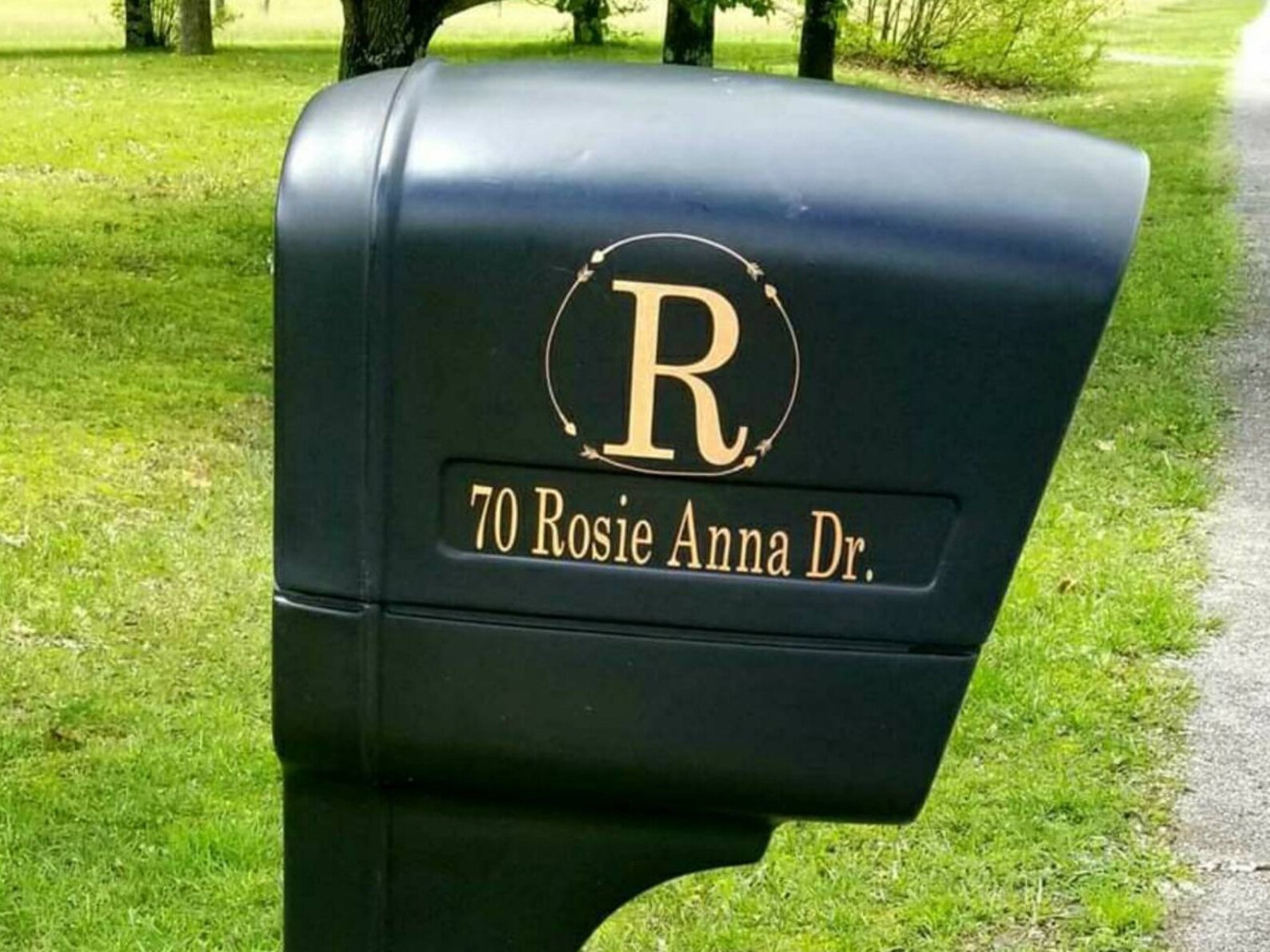 Mailbox Decal/address Sticker - Etsy