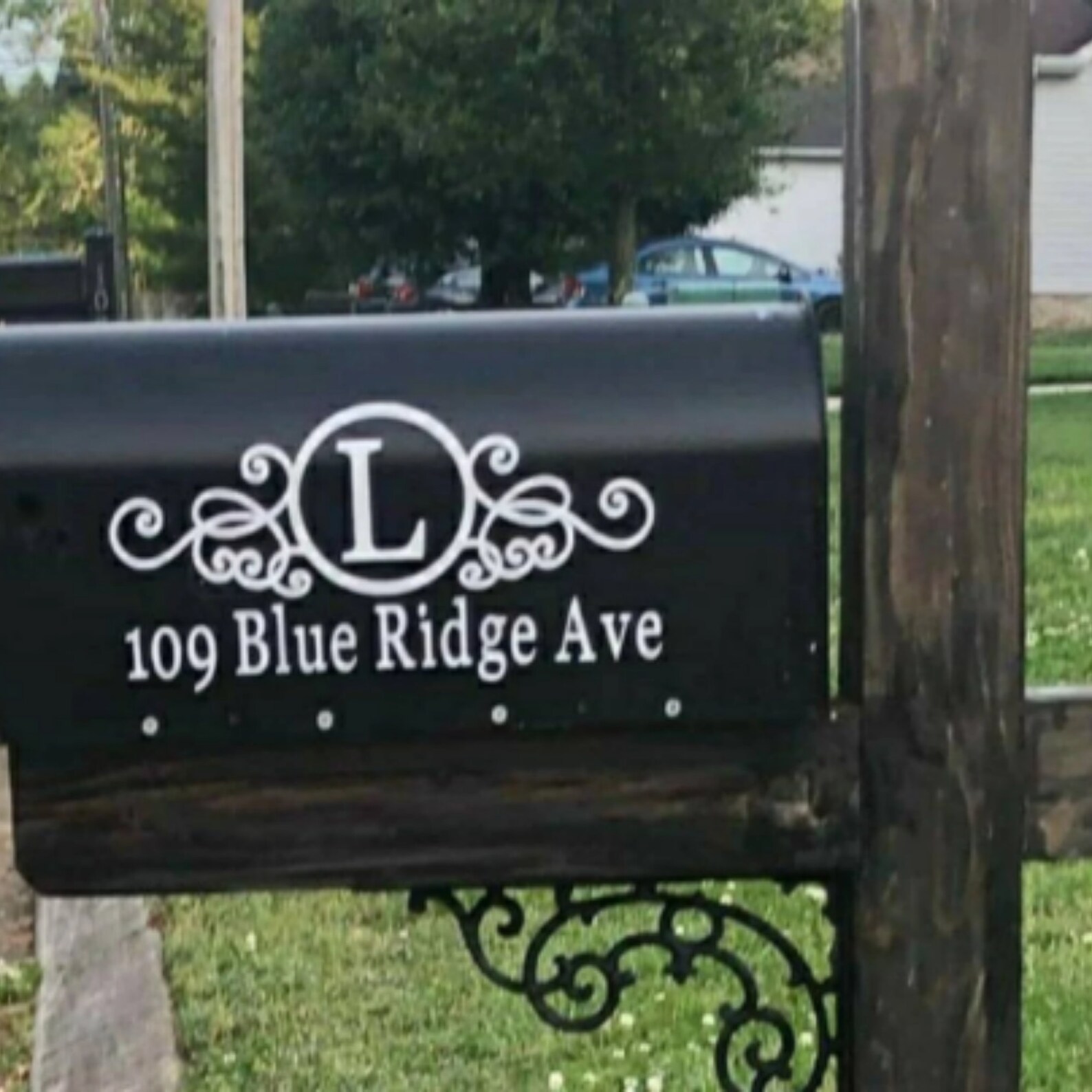 Mailbox Decal/address Sticker - Etsy