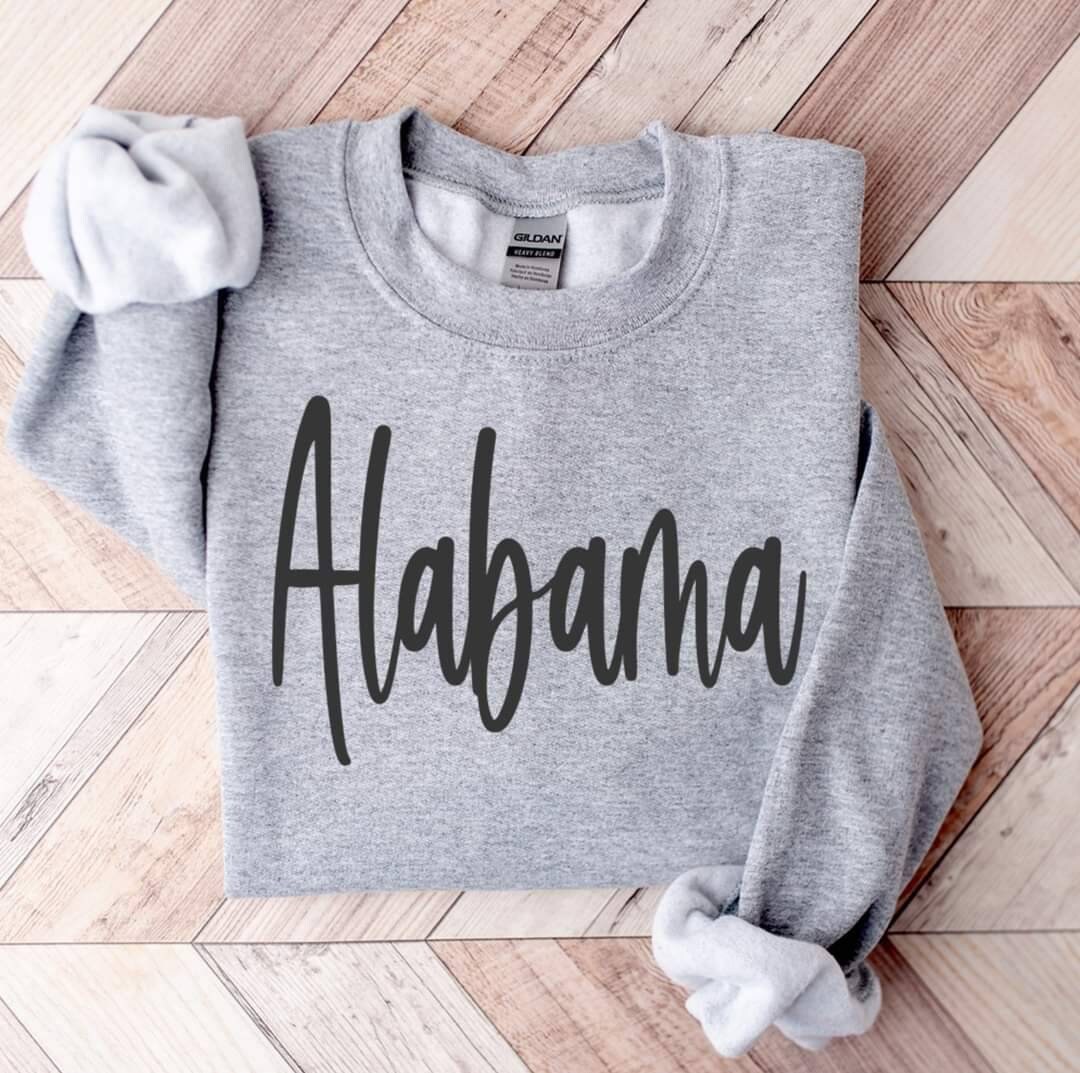 Puff Print Sweatshirt - Add Custom Text - Etsy
