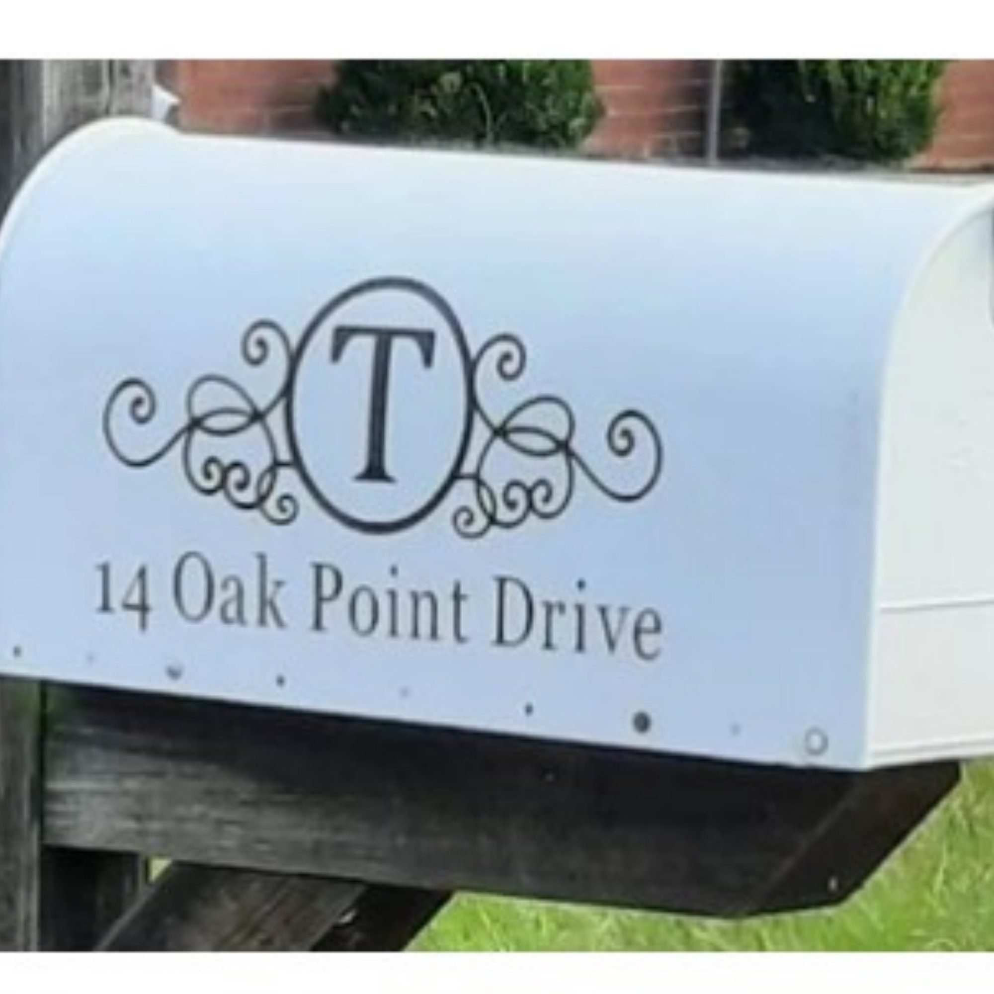 Mailbox Decal/address Sticker - Etsy