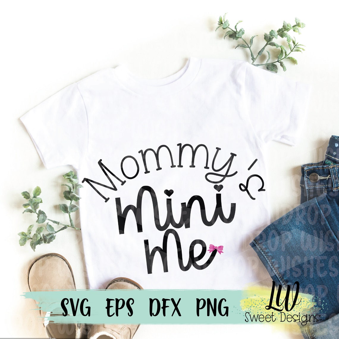 Mommys Mini Me Digital Cut File Svg/ Dxf/ Eps/ Png Files for - Etsy