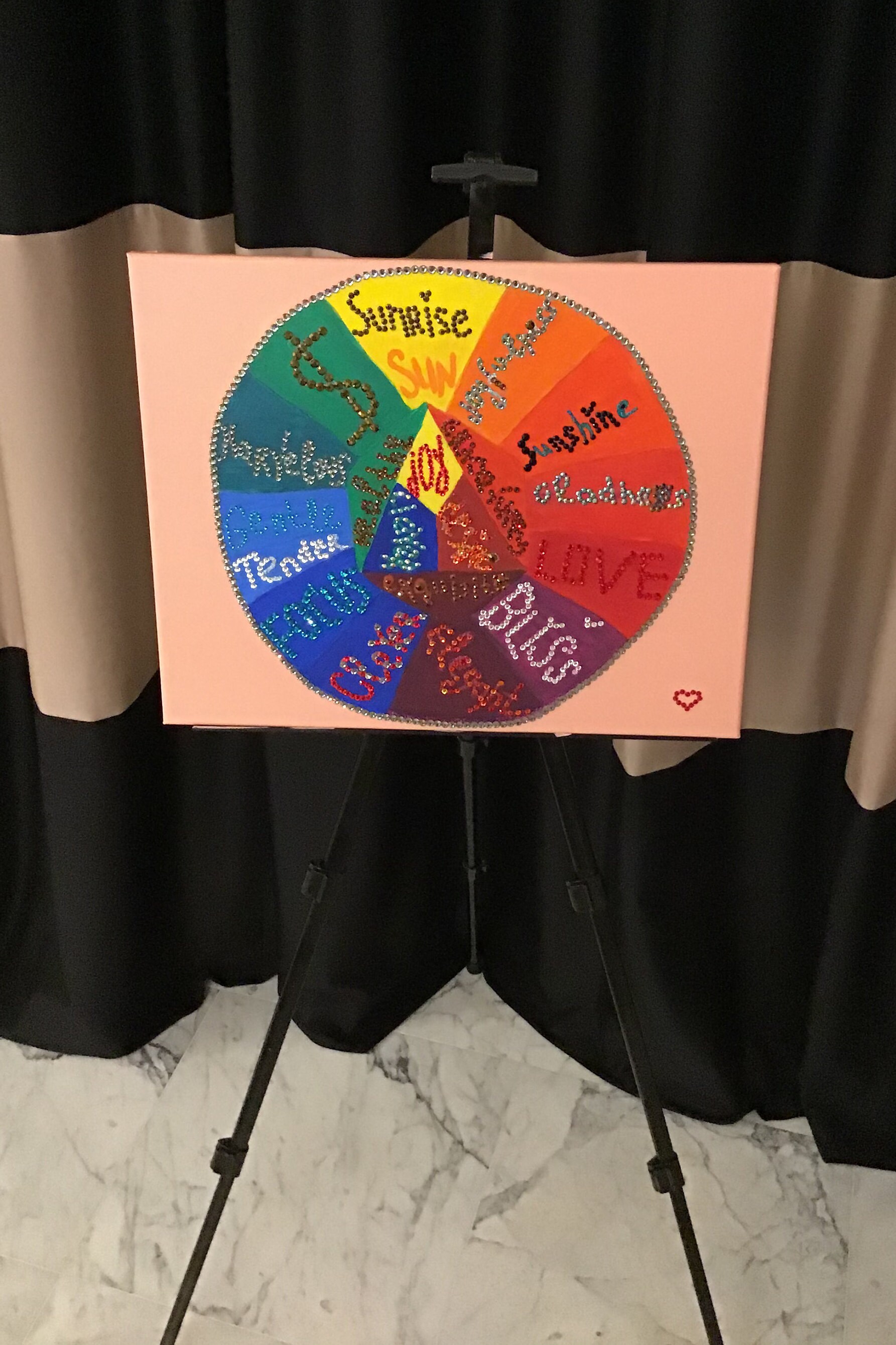 Emotional Wheel of Balance & Happiness - Etsy