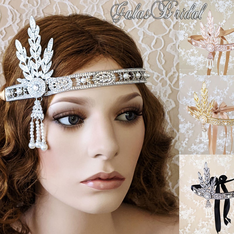 Flapper 20s Headpiece - Etsy