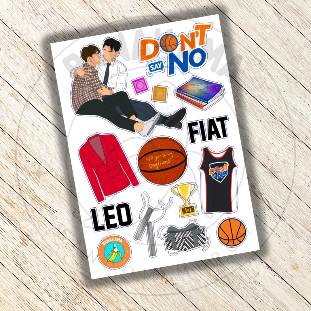 Don’t Say No Sticker Sheet - Etsy