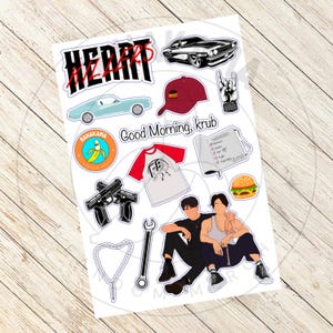 Heart Killers Sticker Sheet - Etsy