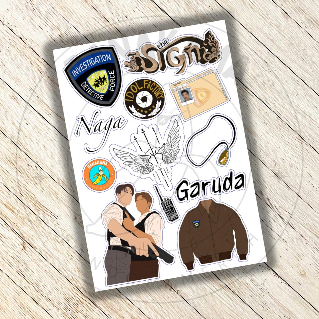 The Sign Sticker Sheet - Etsy