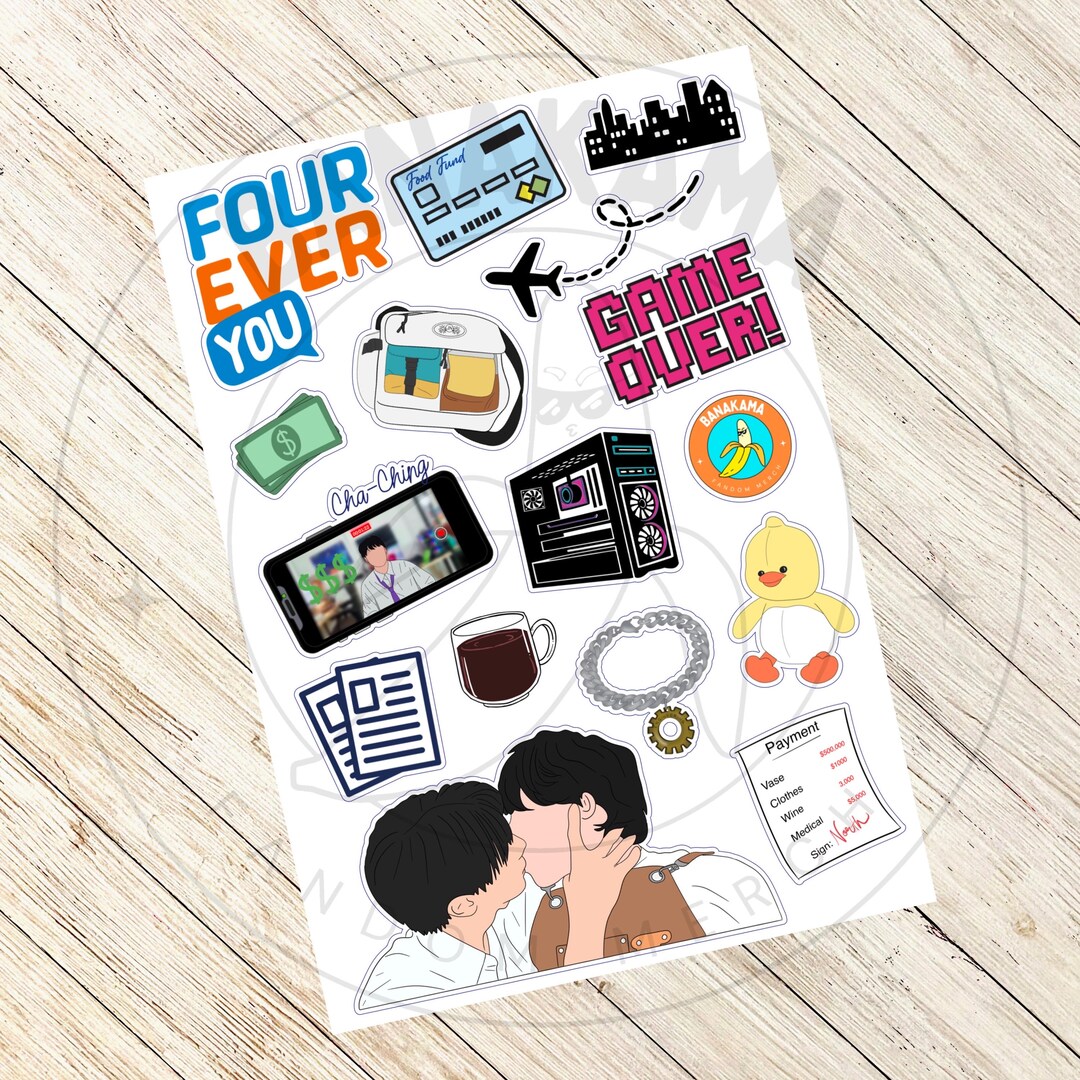 Fourever You Sticker Sheet - Etsy