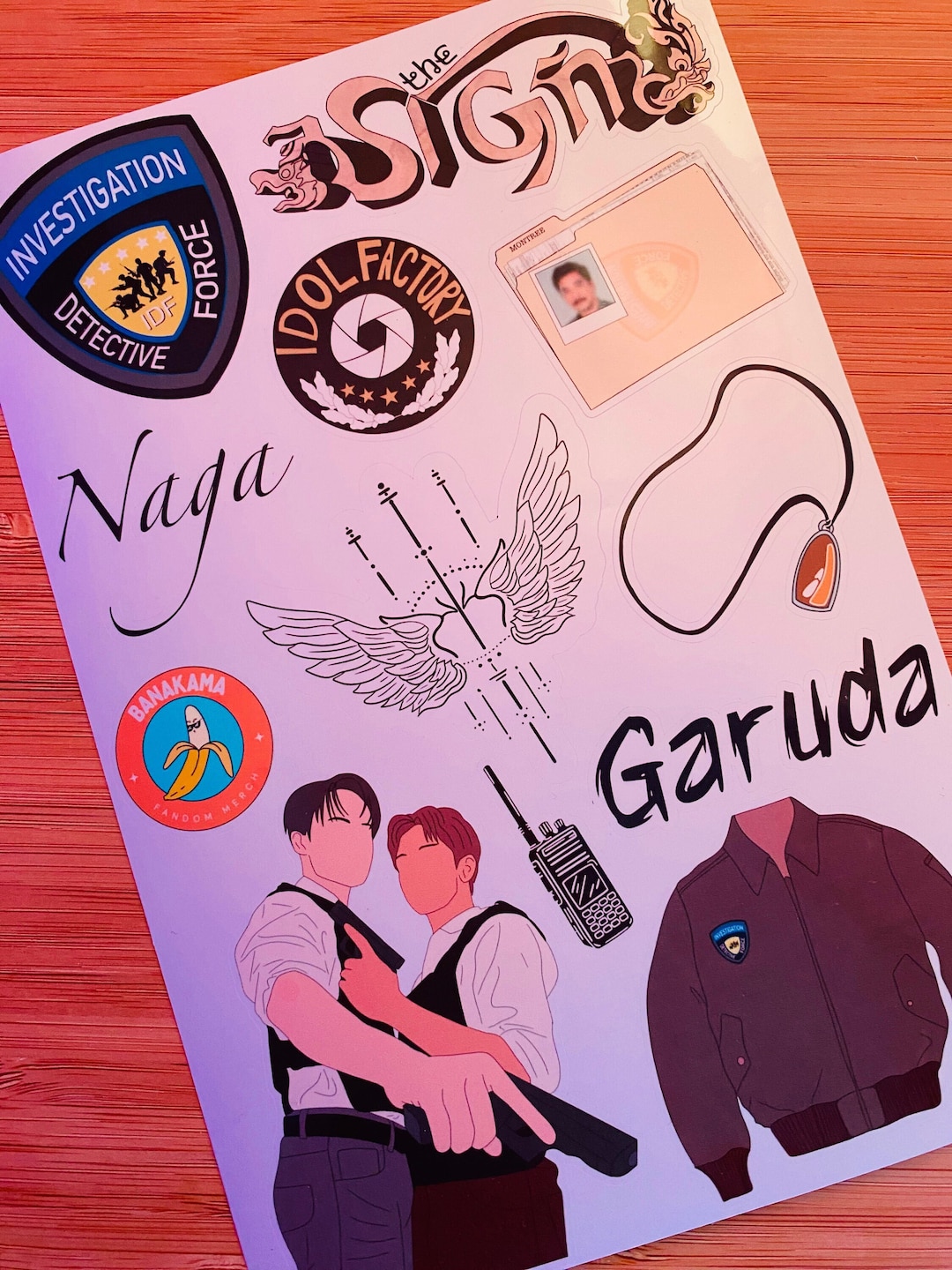 The Sign Sticker Sheet - Etsy