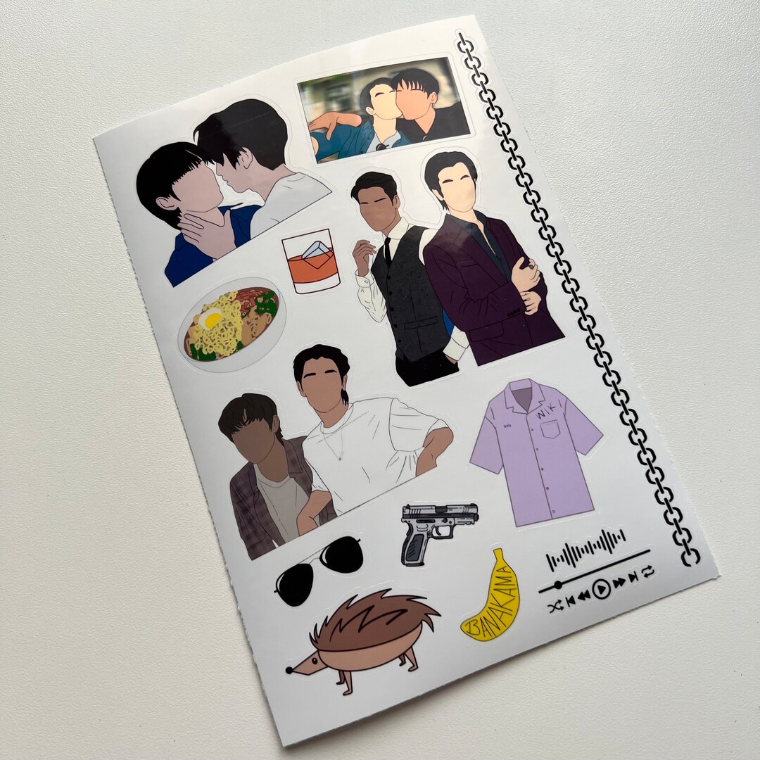 Kinnporsche Couples Sticker Sheet - Etsy