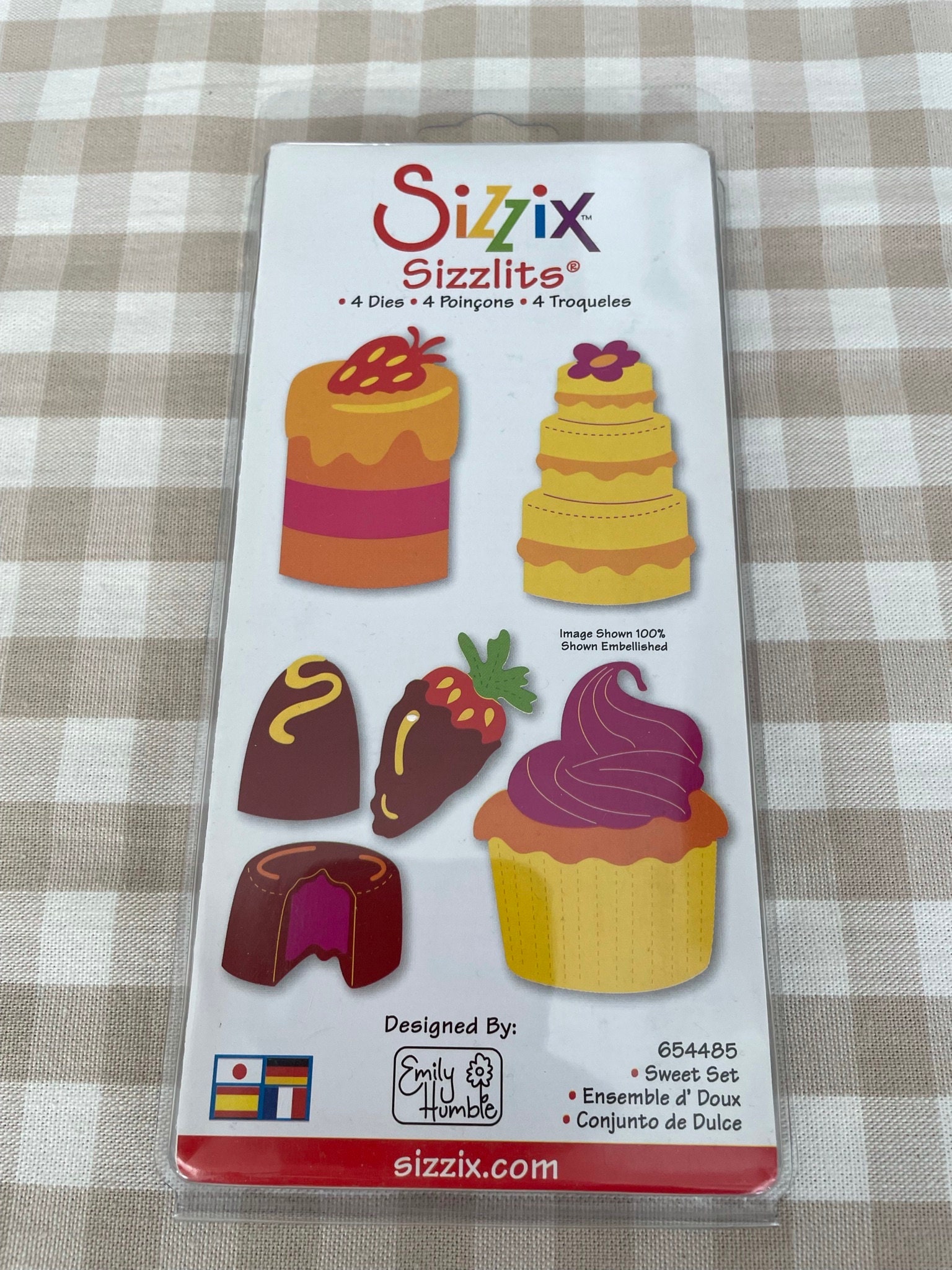 Brand New Sizzix Sizzlits Die Sets 3or4dies Each Package/stuffed Animal ...