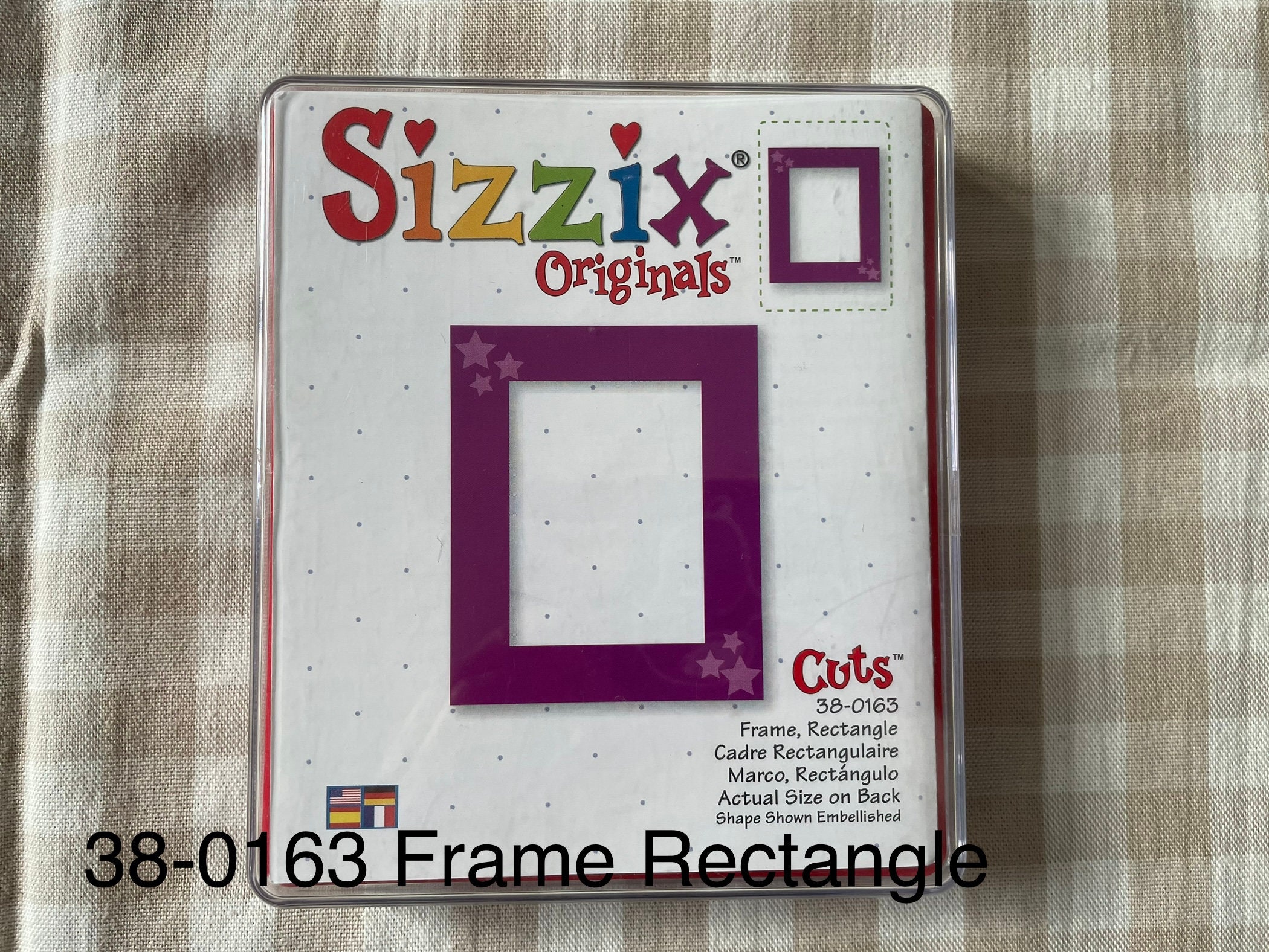 Gentry Used Sizzix Frame Jelly/ Scallop/ Rectangle/ Filmstrip/ Scallop ...