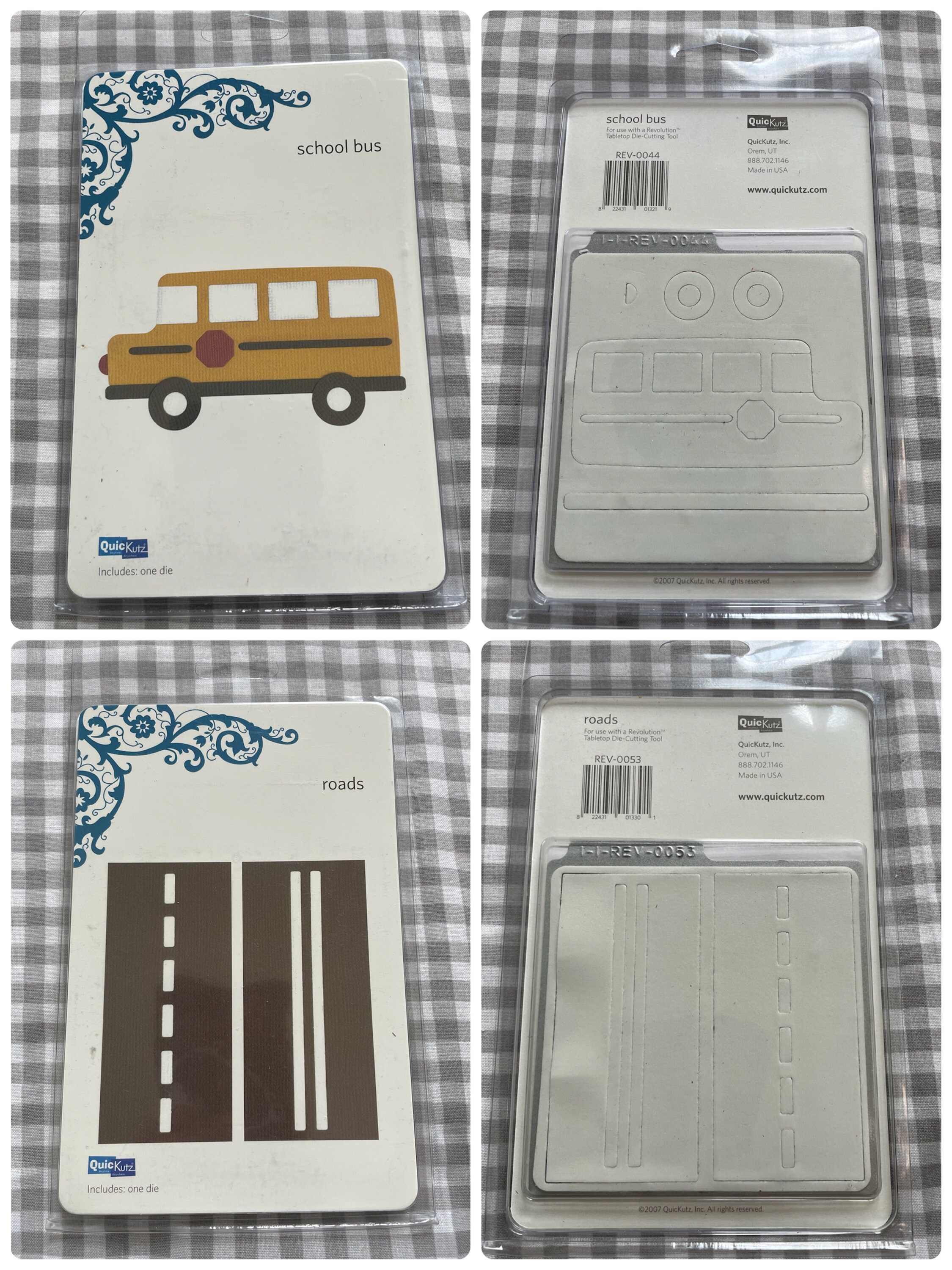 USED! Good Condition! Quickutz 4"x4" Dies / Quickutz Revolution Die ...
