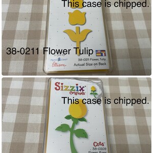 Gentry Used Sizzix Flower/ Daisy/ Hydrangea/ Vines/ Sunflower/ Tulip ...