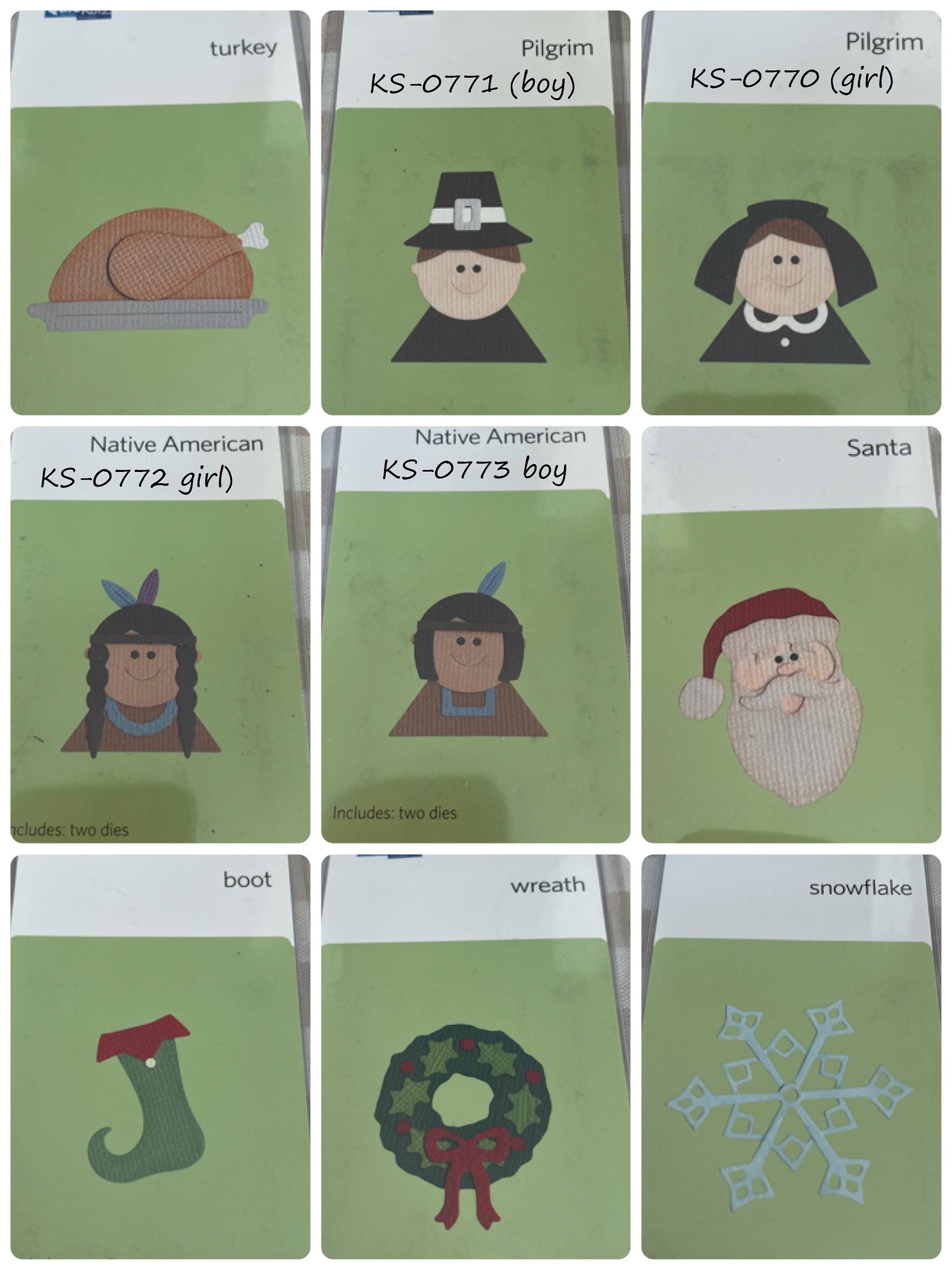 Brand New Quickutz 2x2 Dies Group2 / Quickutz | Etsy