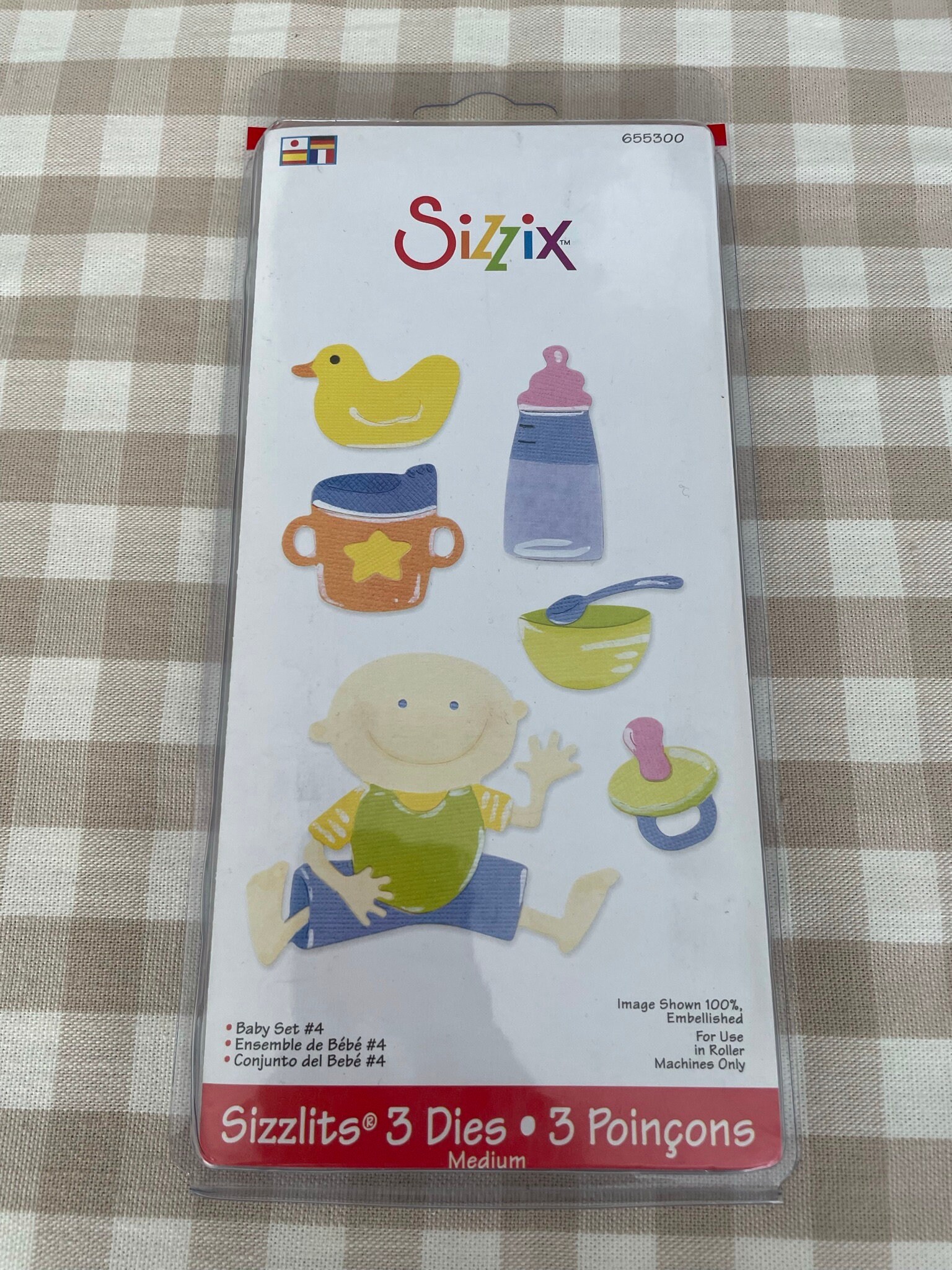 Brand New Sizzix Sizzlits Die Sets 3or4dies Each Package/stuffed Animal ...