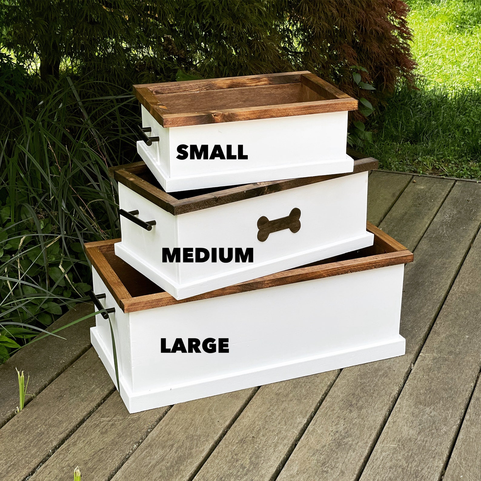 Dog Toy Box Dog Stuff Box Storage Box Farmhouse Toy Box - Etsy