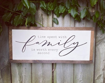 Time With Family | Etsy