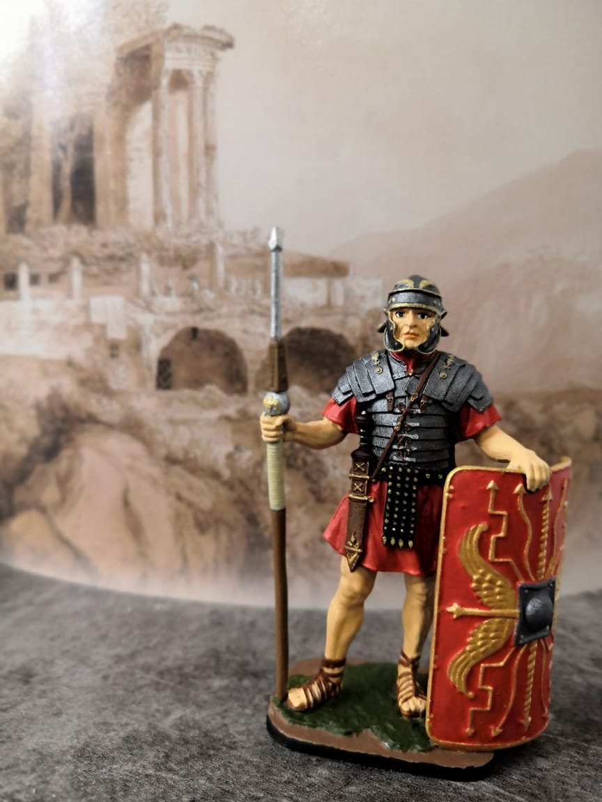 Tin soldier. Roman legionary 1-2 century. 54mm 1/32 | Etsy