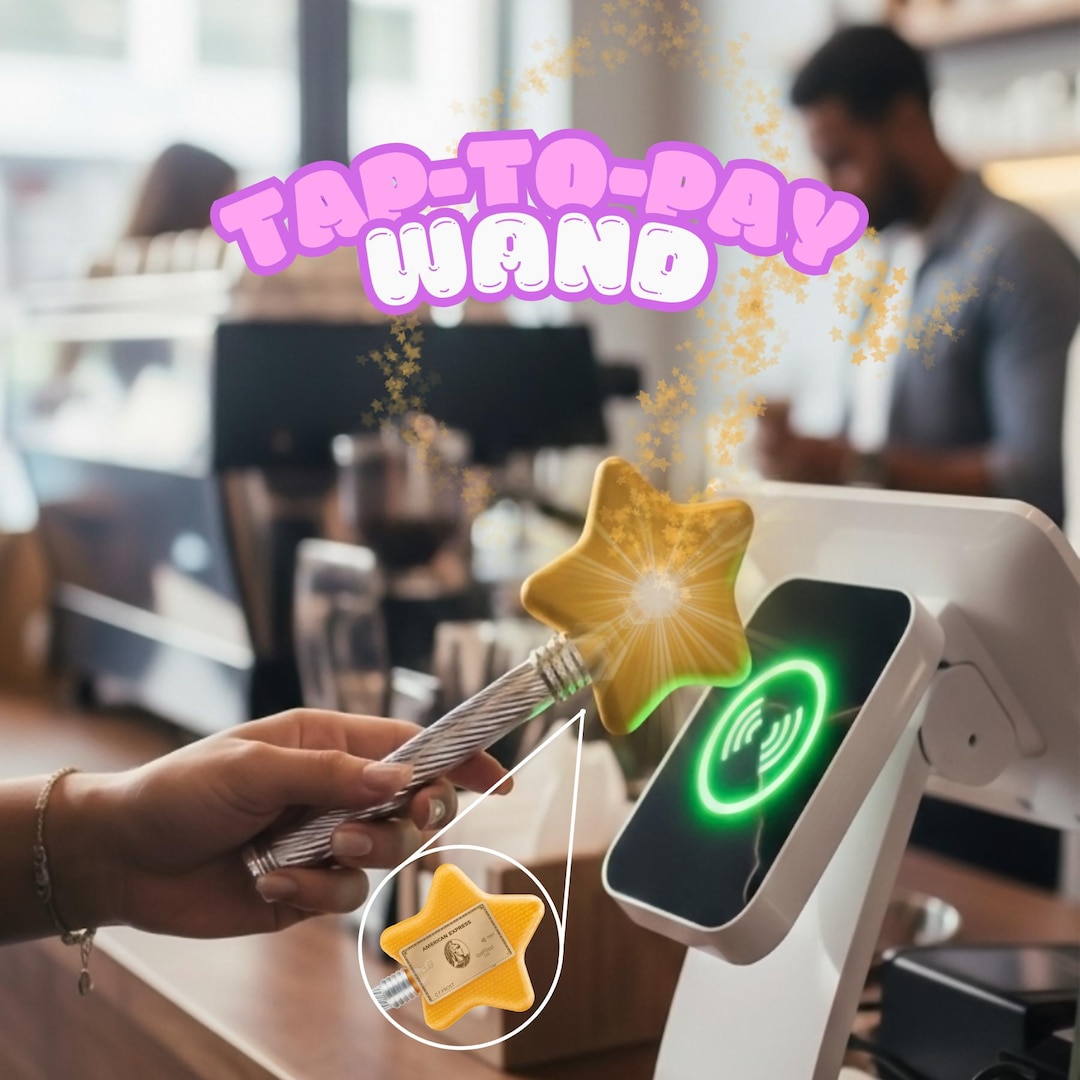 Tap-to-pay Star Wand | Contactless Payment Credit Card Holder | Payment ...