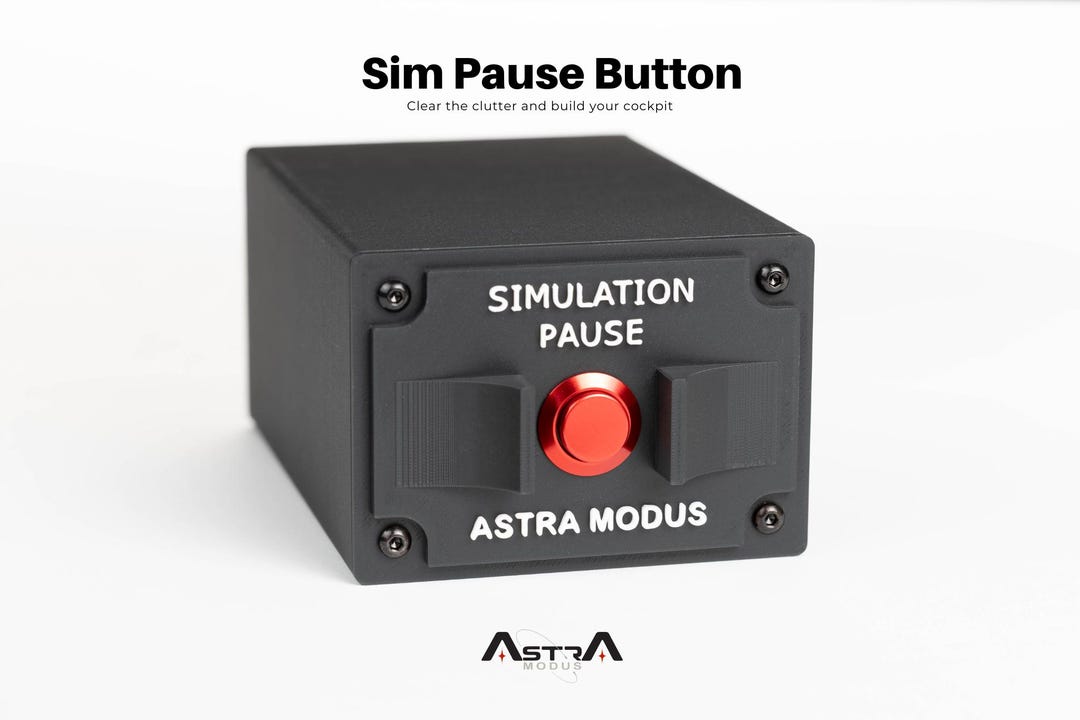 Flight Simulator Pause Button – Universal Sim Controller | Astra Modus ...