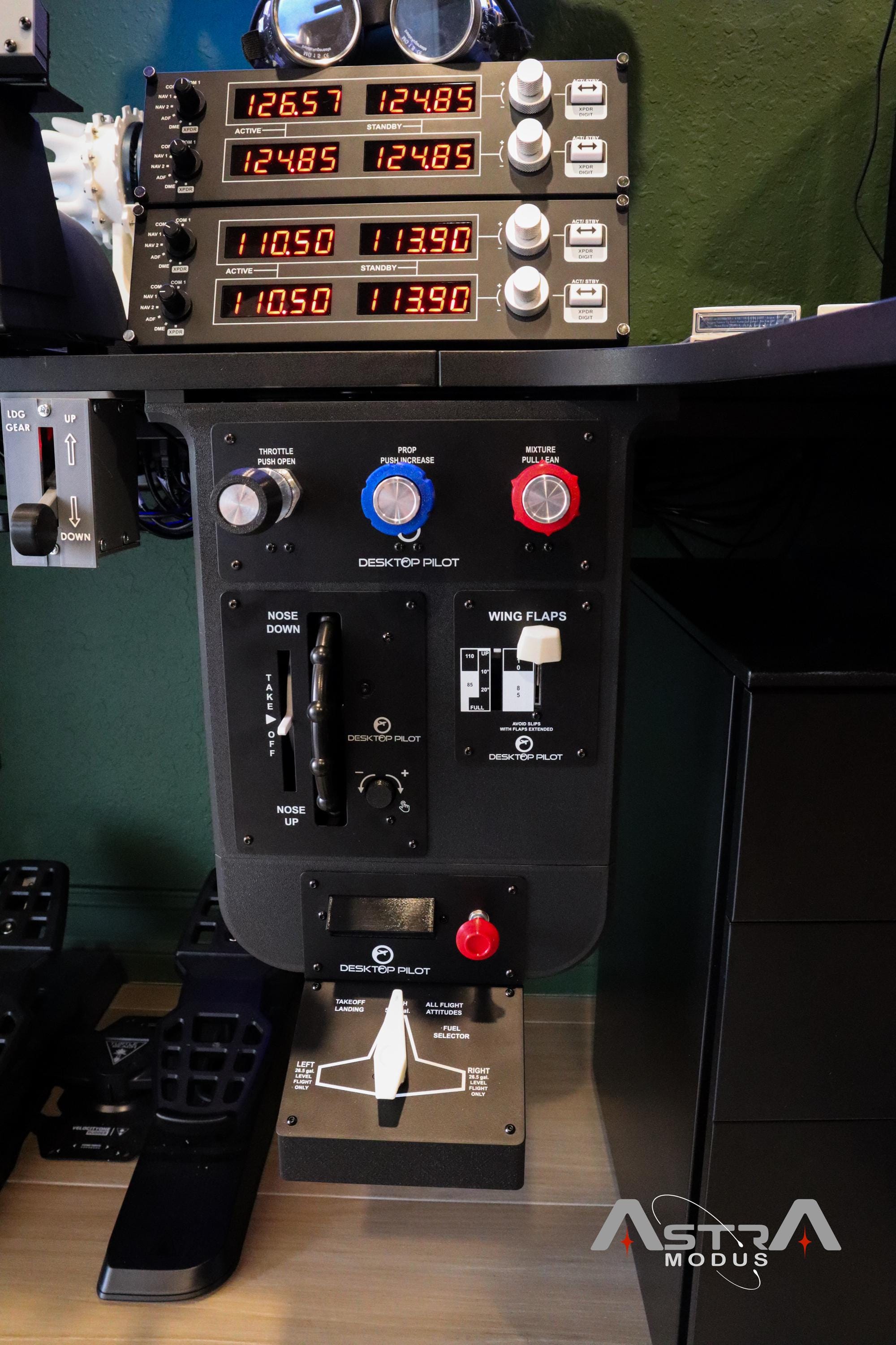 Modular Flight Simulator Pedestal Mount – Compatible With Desktop Pilot ...