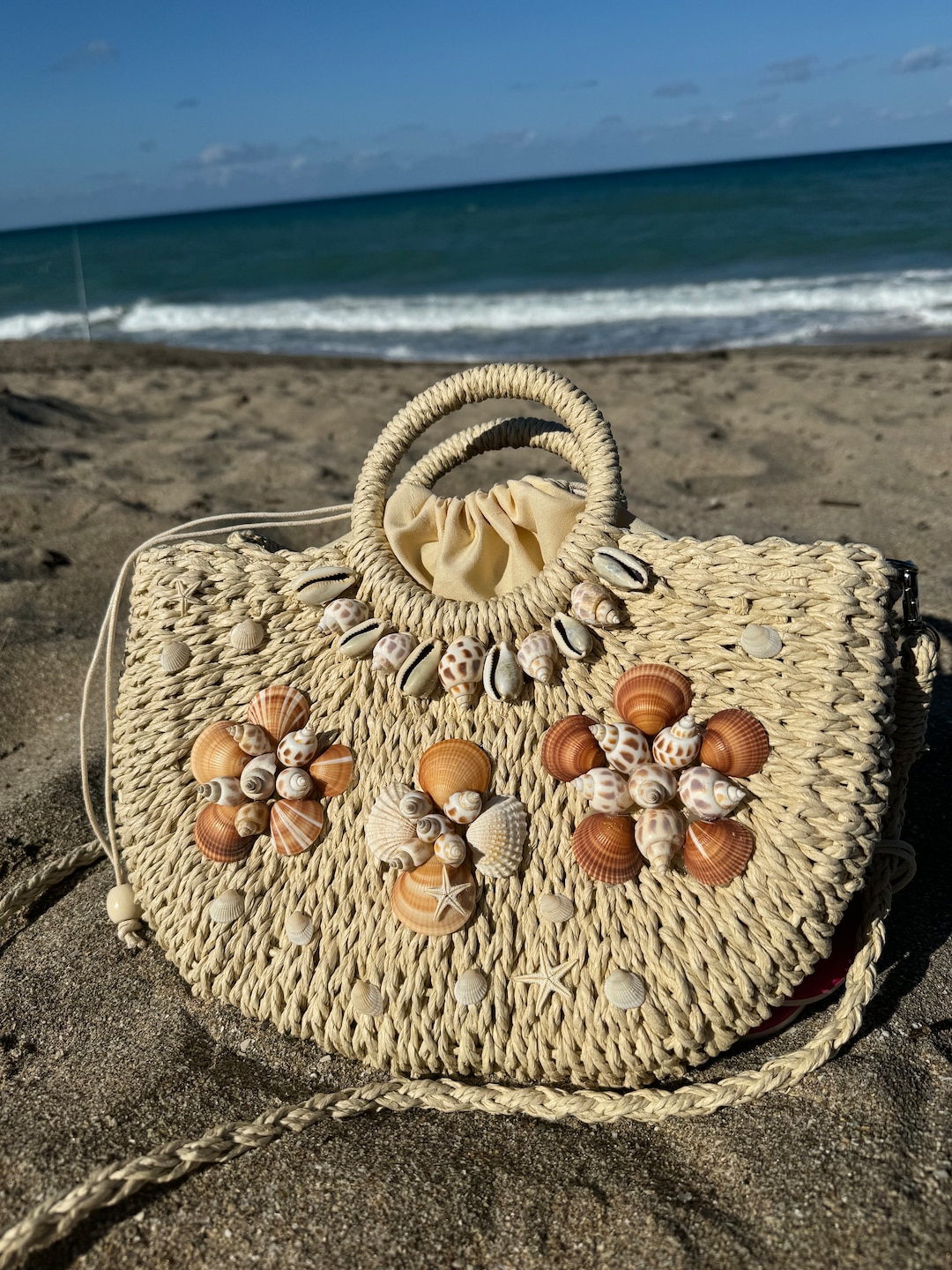 Conch Shell Bag, Women's Shell Summer Bag, Beach Purse, Shell Summer ...