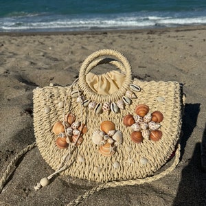 Conch Shell Bag, Women's Shell Summer Bag, Beach Purse, Shell Summer ...