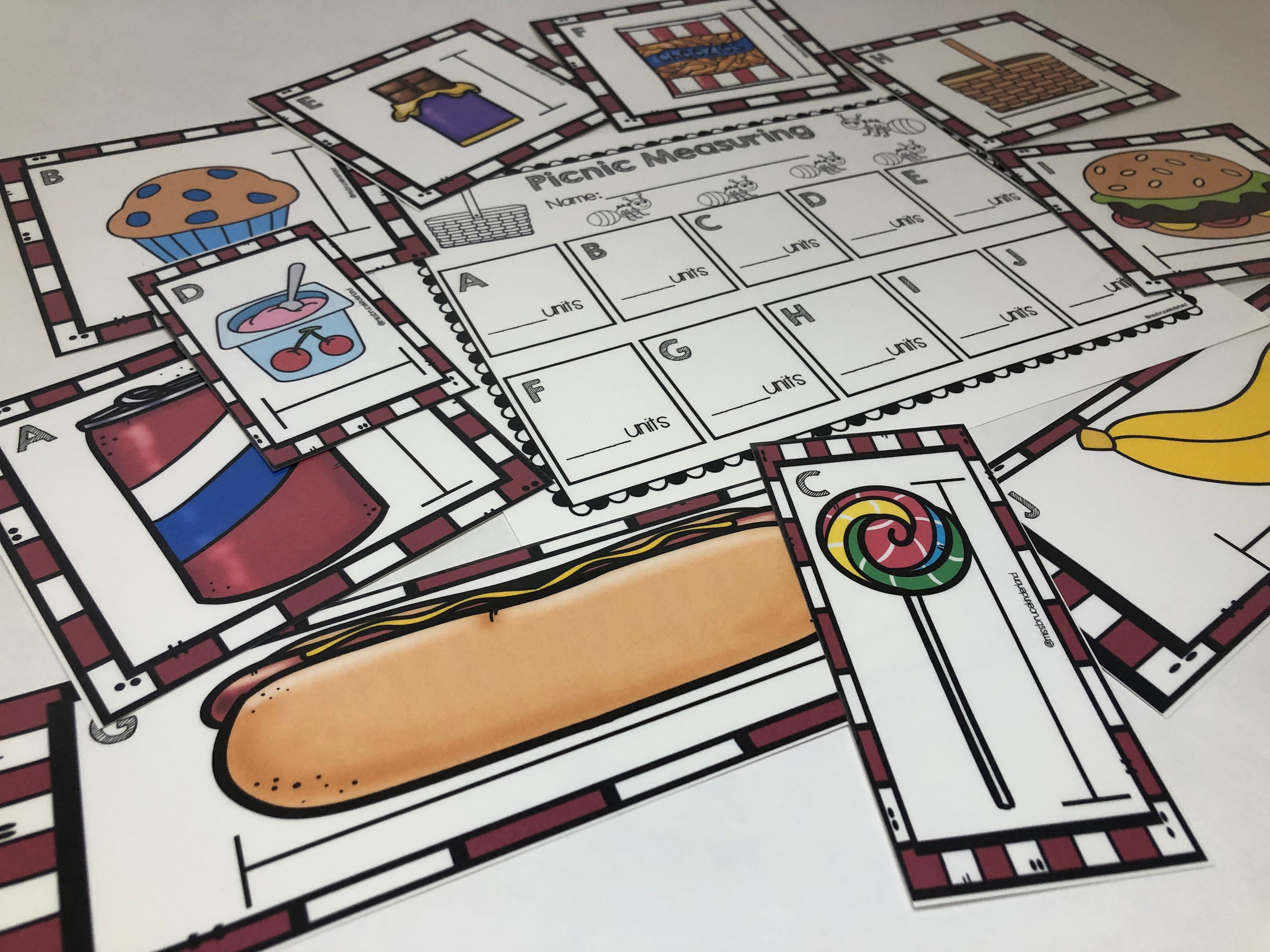 NO PREP Measurement Hands on Learning Kit for Kids - Etsy