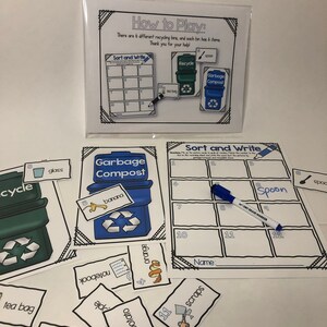 NO PREP Earth Day Hands on Learning Games, Educational Activities for ...