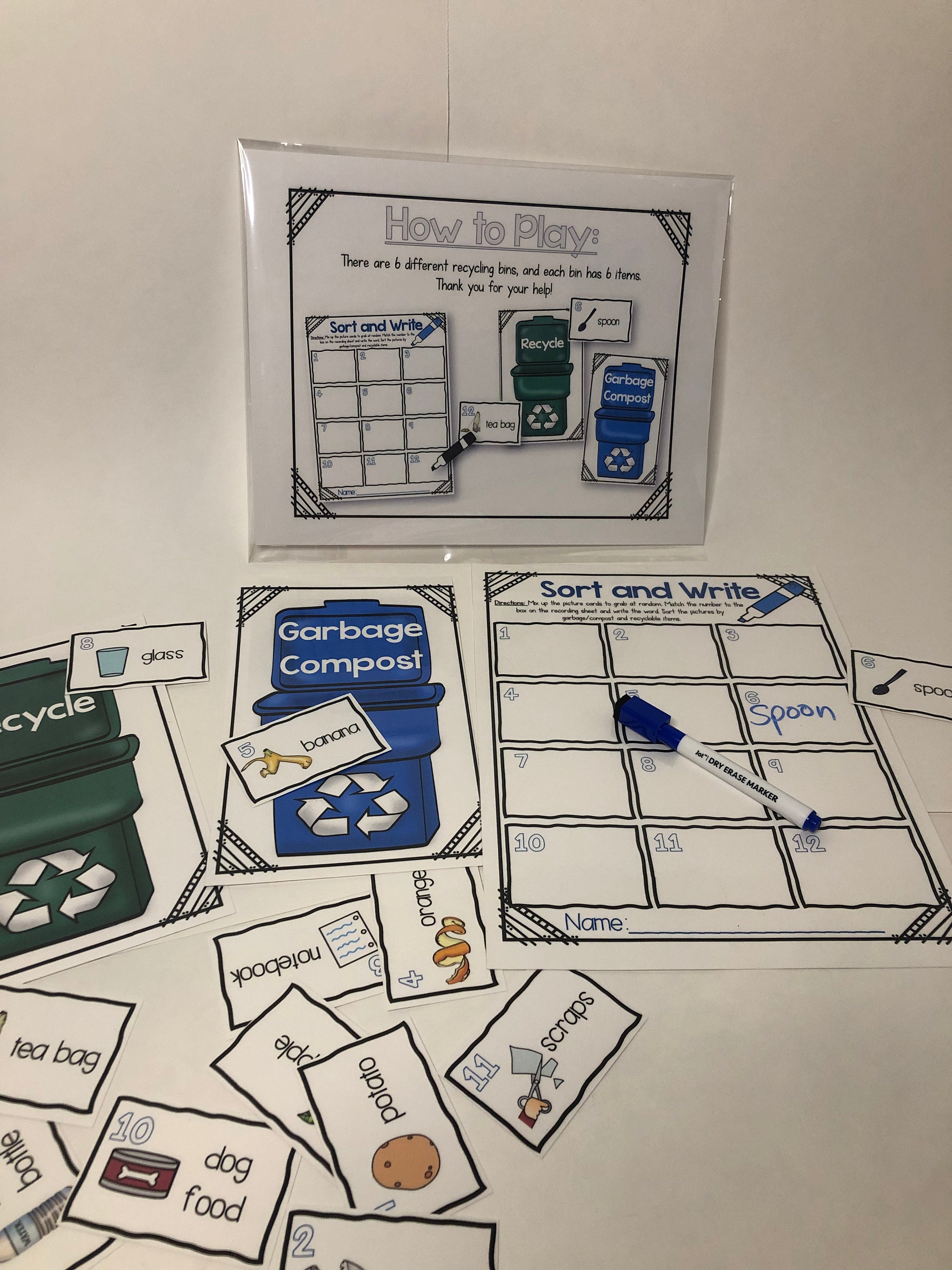 NO PREP Earth Day Hands on Learning Games, Educational Activities for ...