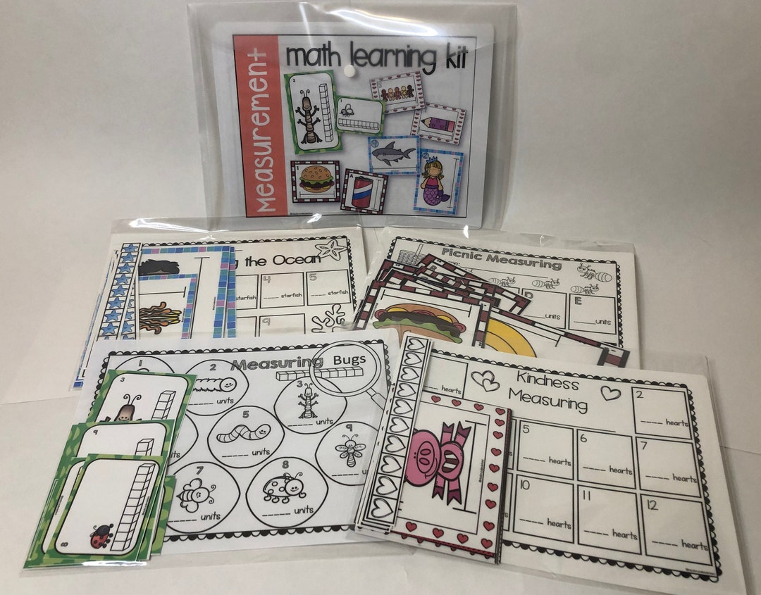 NO PREP Measurement Hands on Learning Kit for Kids - Etsy