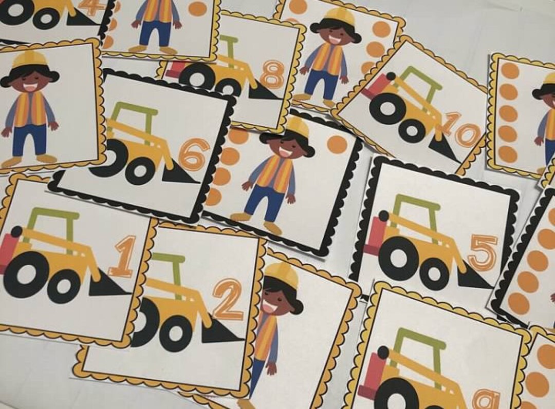 NO PREP Counting 1-10 Learning Numbers, Educational Card Game, Toddler ...