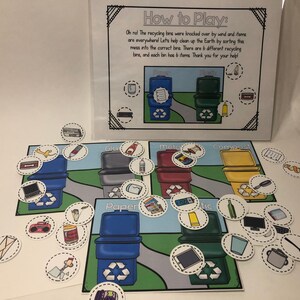 NO PREP Earth Day Hands on Learning Games, Educational Activities for ...