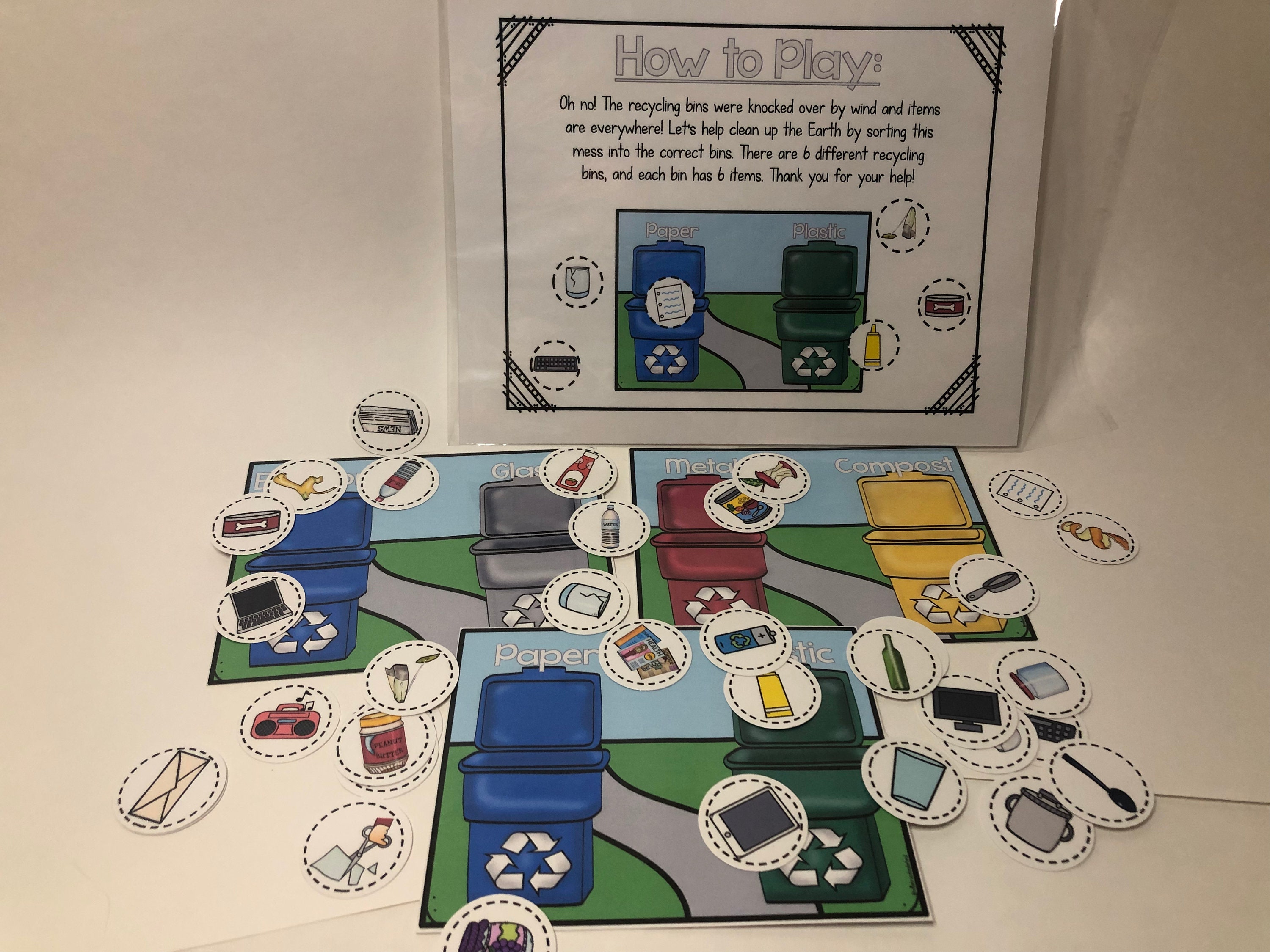 NO PREP Earth Day Hands on Learning Games, Educational Activities for ...