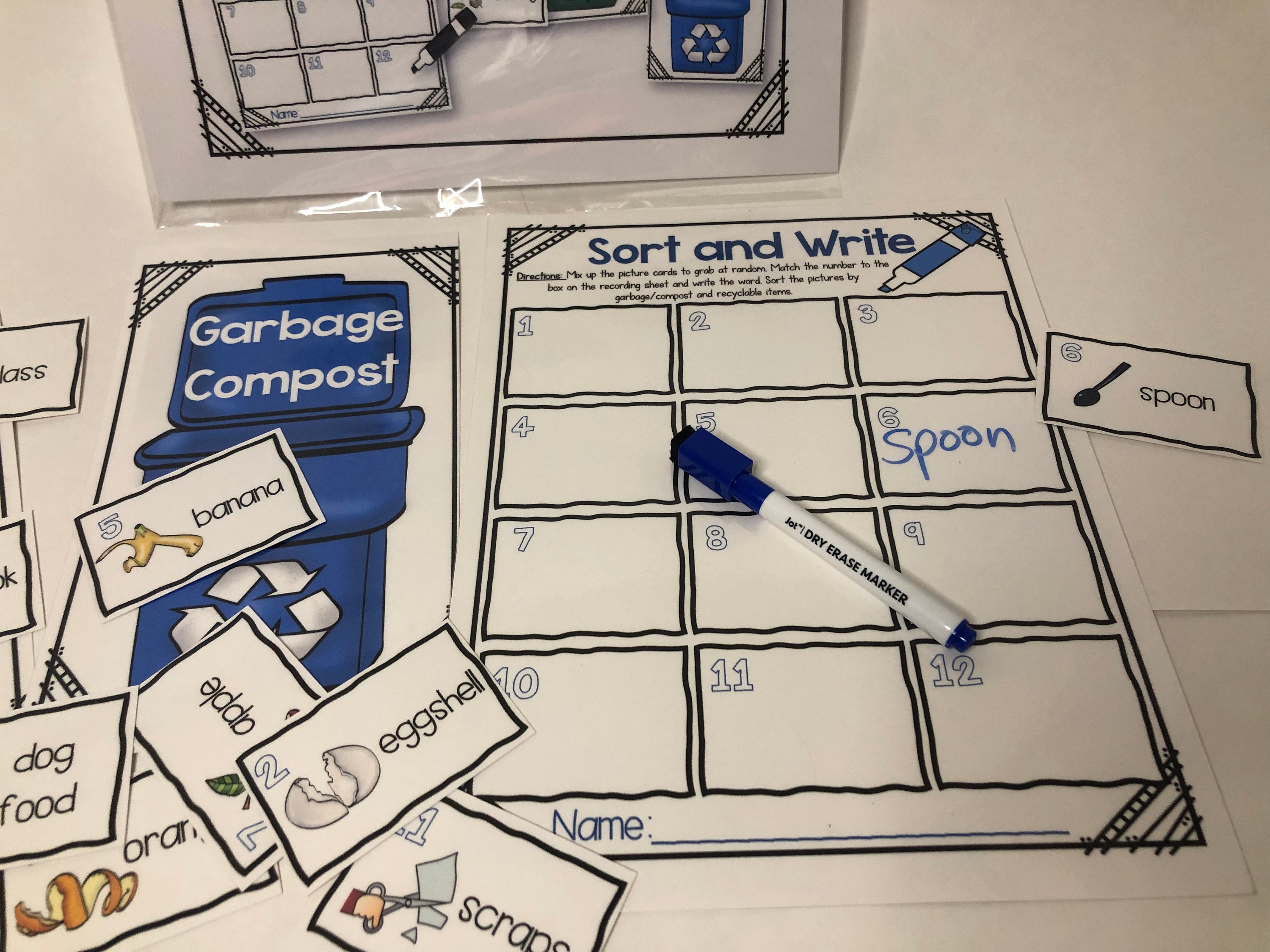 NO PREP Earth Day Hands on Learning Games, Educational Activities for ...