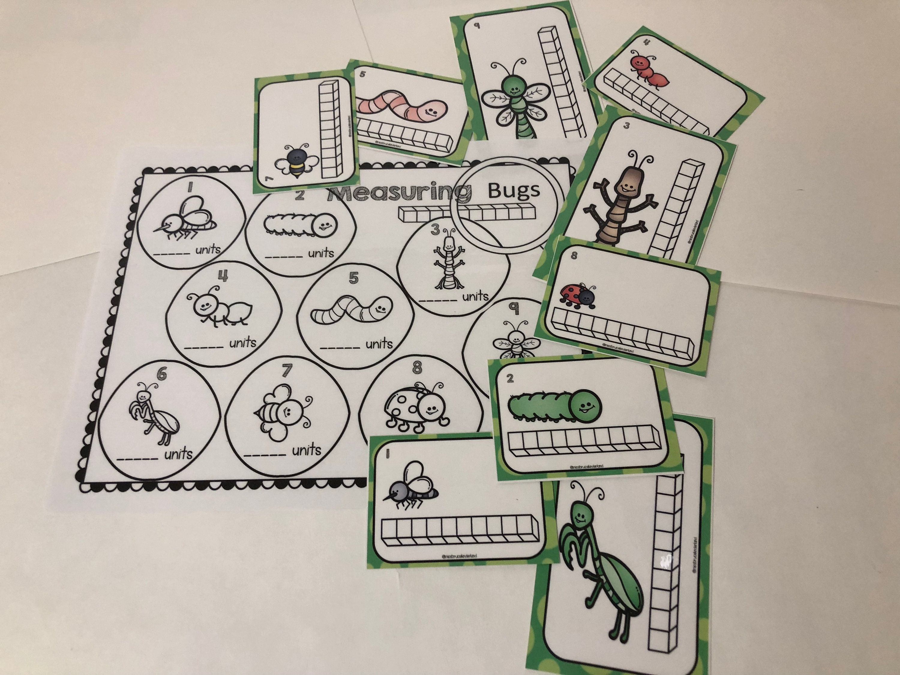 NO PREP Measurement Hands on Learning Kit for Kids - Etsy