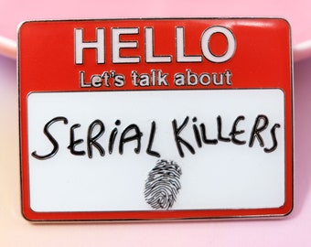 Serial Killer Pin | Etsy