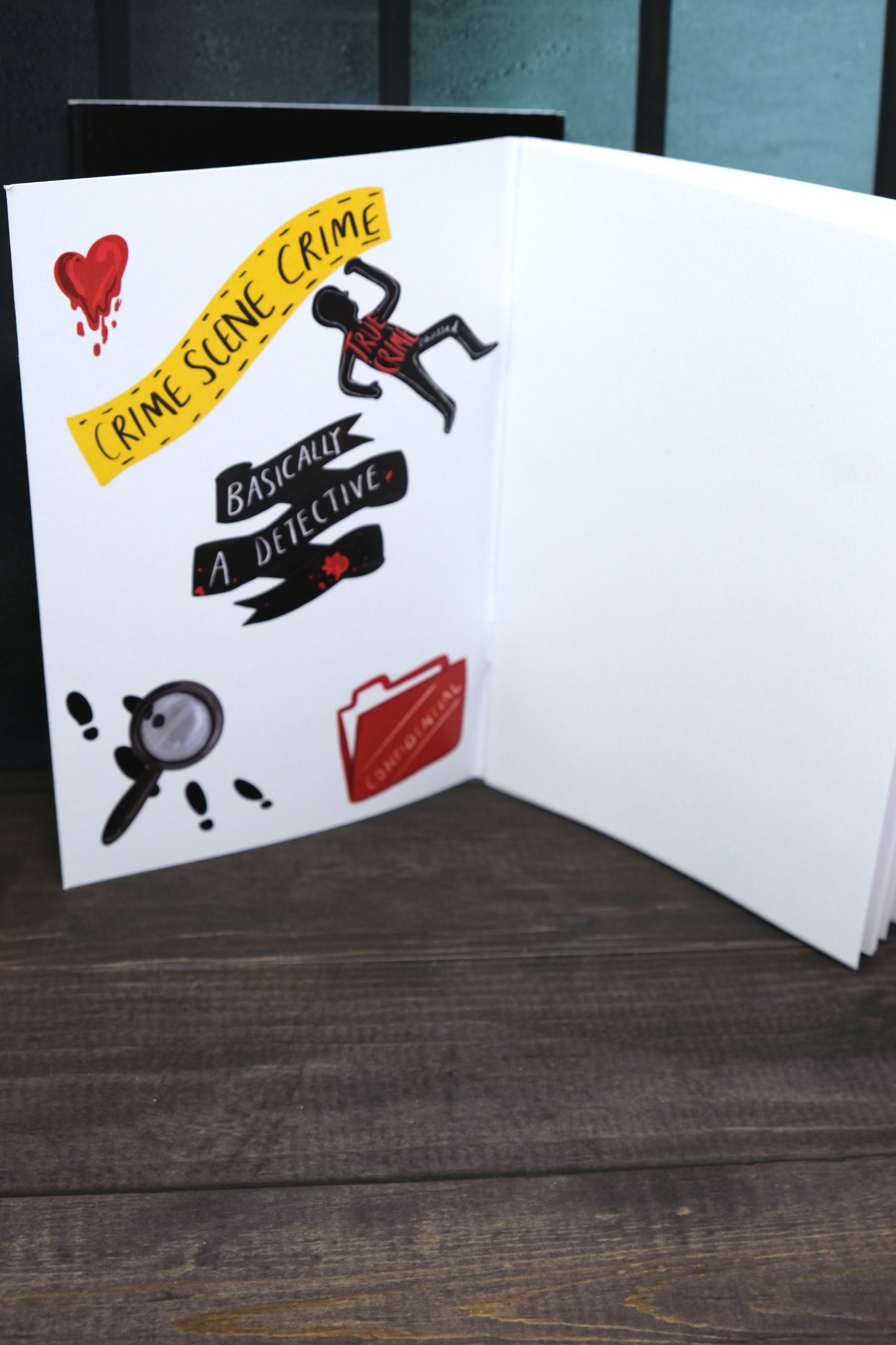 True Crime Serial Killer Notebook True Crime Fan Crime | Etsy